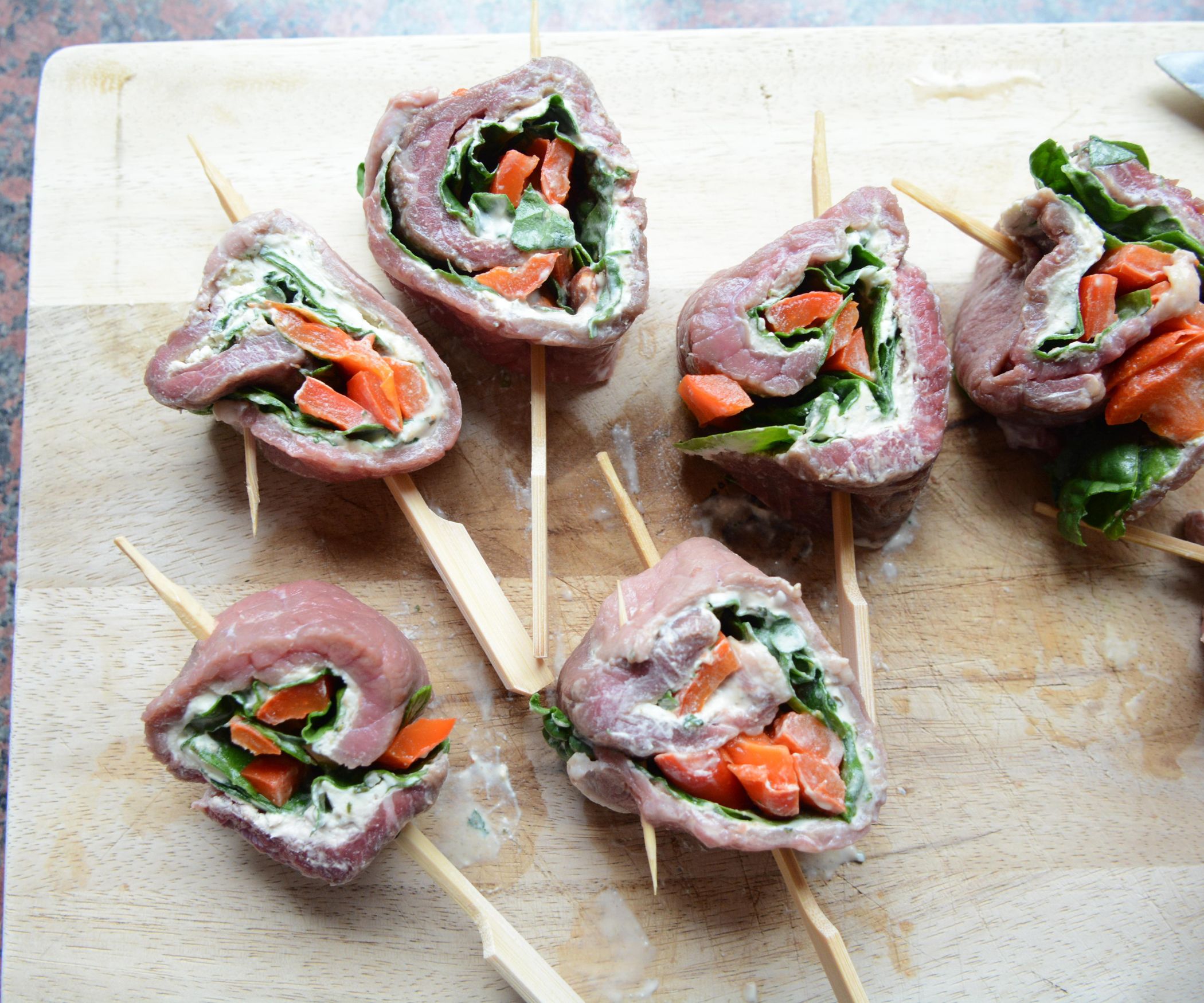 Beef, Spinach and Cheese Pinwheels : 5 Steps (with Pictures ...