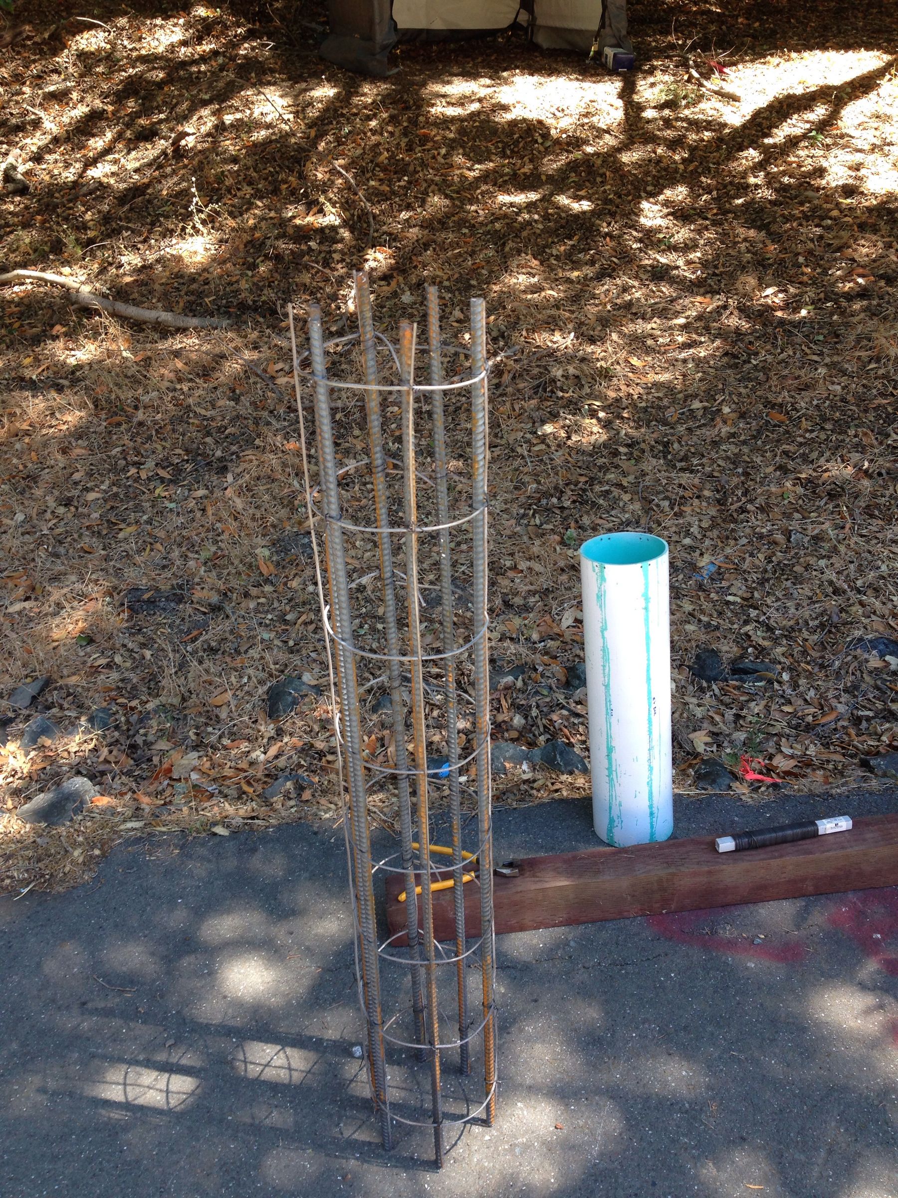 Make Rebar Cages On-site for Concrete Piers : 5 Steps (with Pictures ...