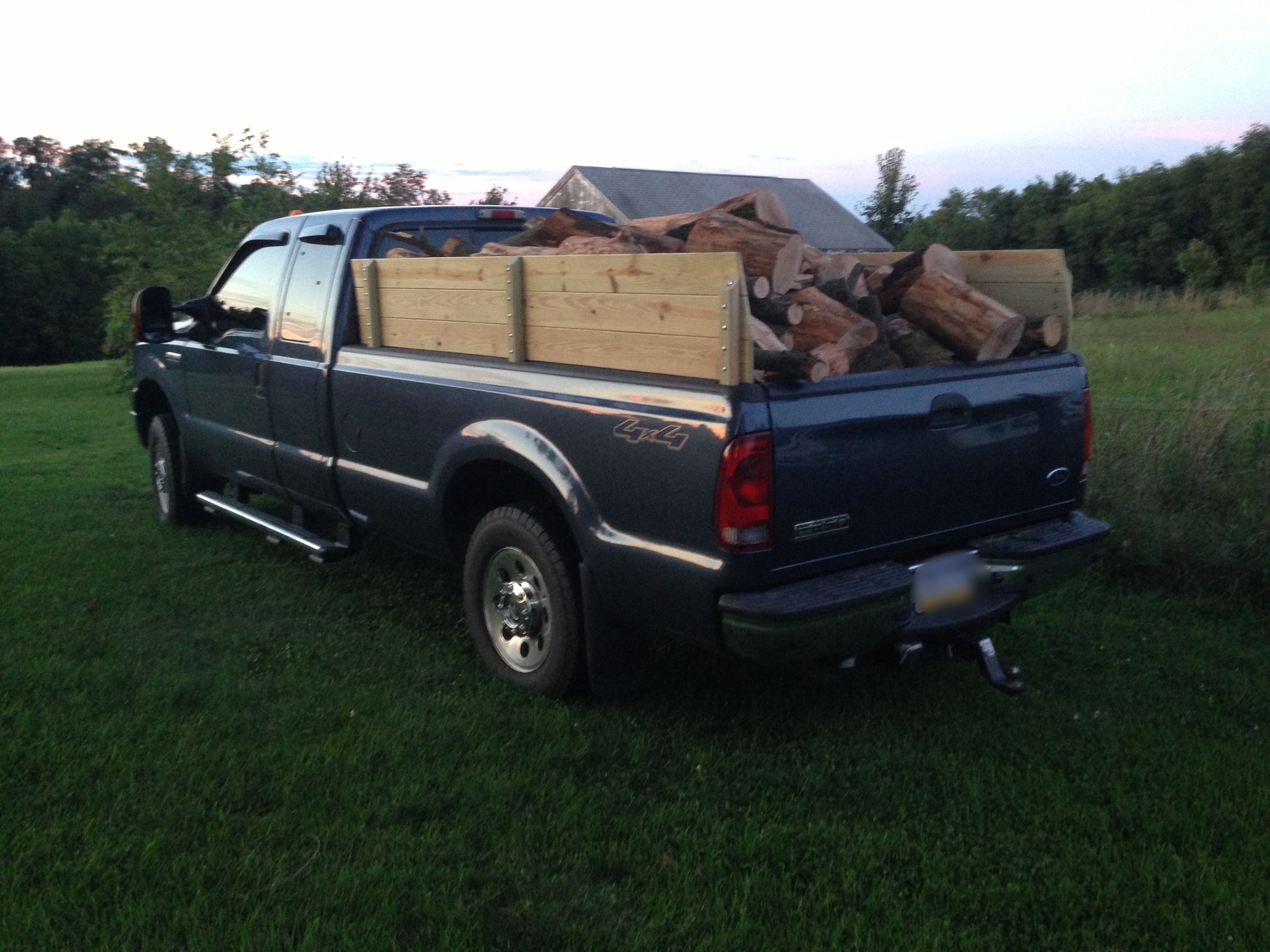 Pickup Truck Sideboards/Stake Sides - Ford Super Duty : 4 Steps (with ...