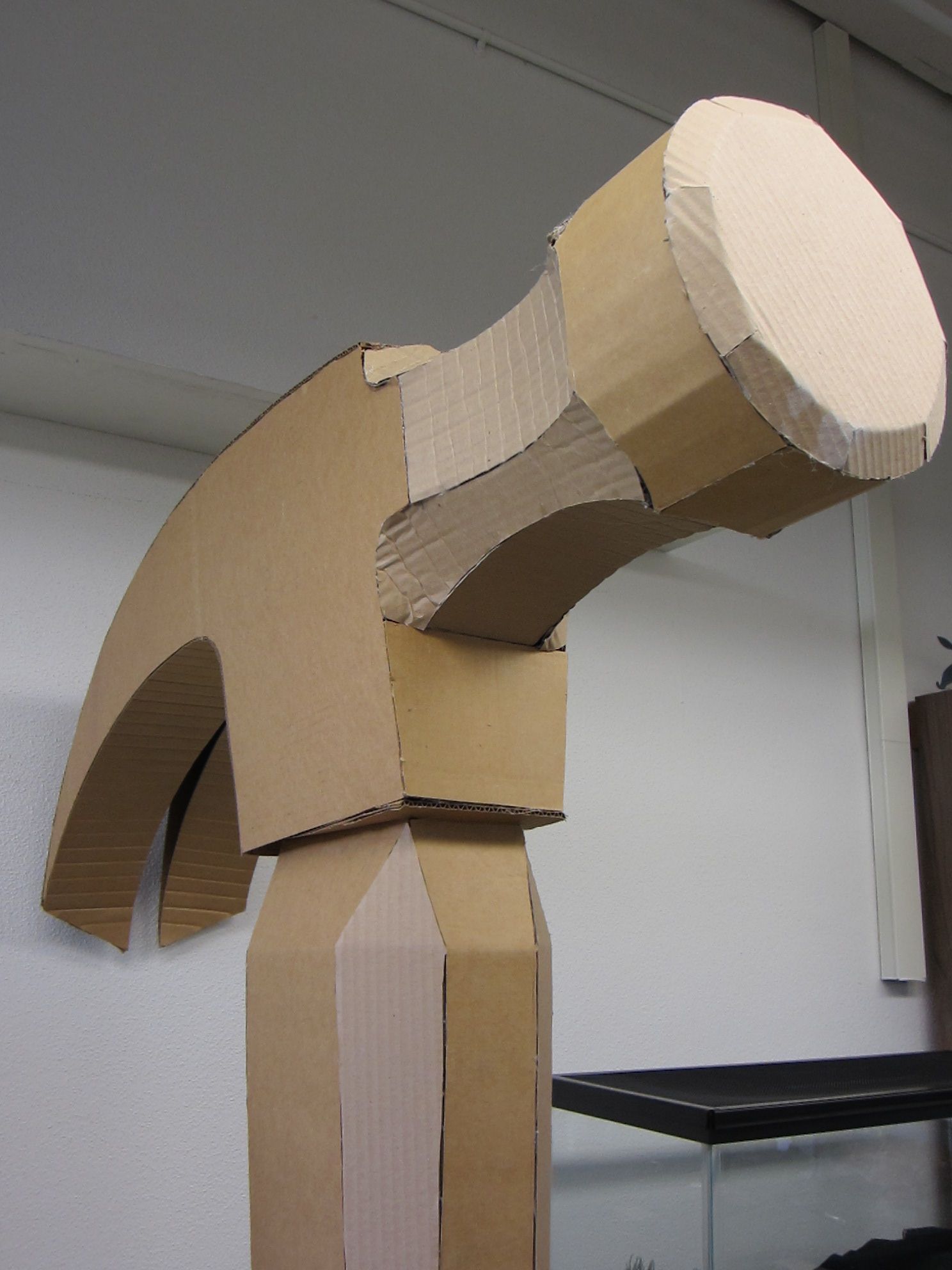 Building Larger Than Life With Cardboard : 4 Steps (with Pictures ...
