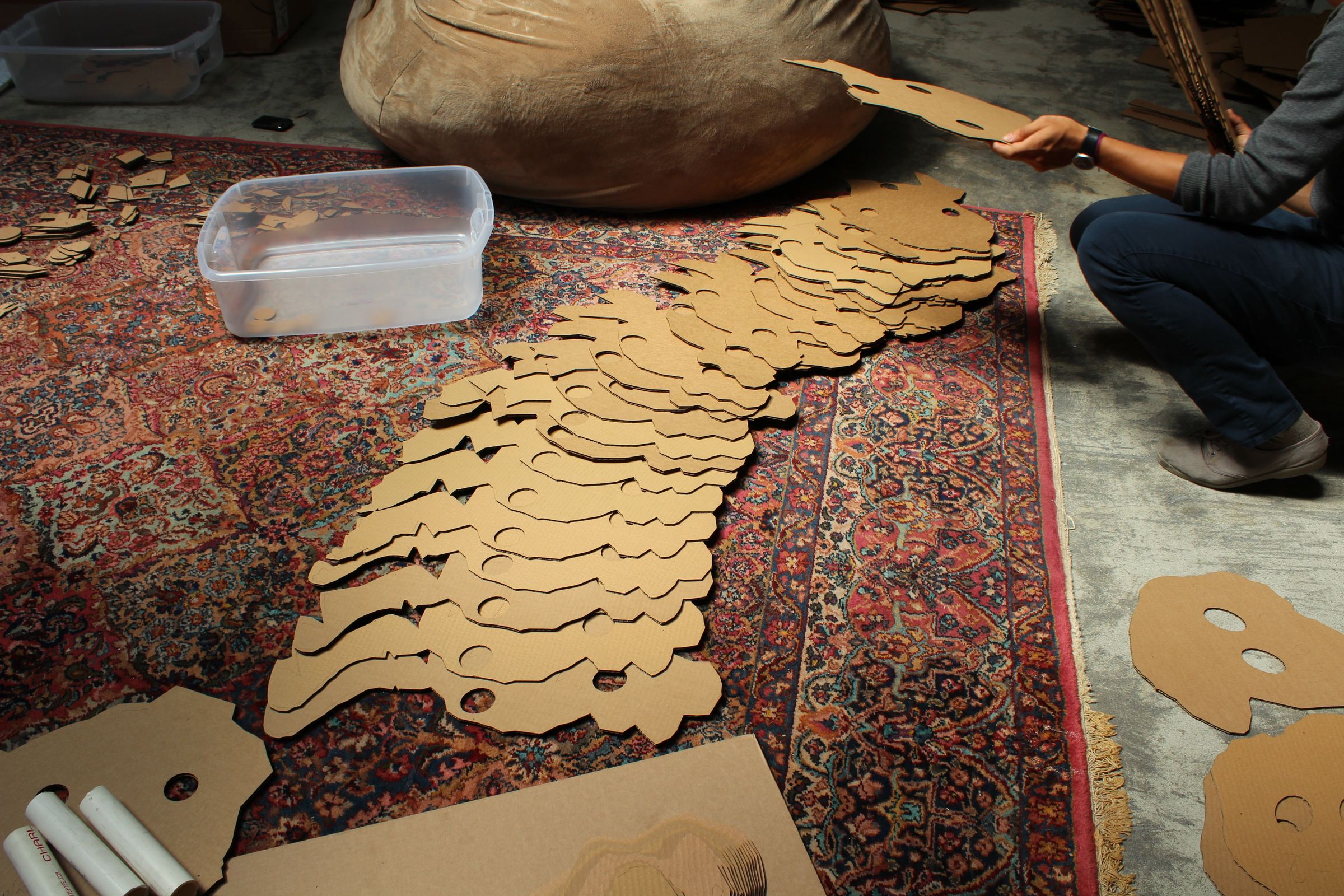 Cardboard Statue of Liberty Bust Using 123D Make : 6 Steps (with ...