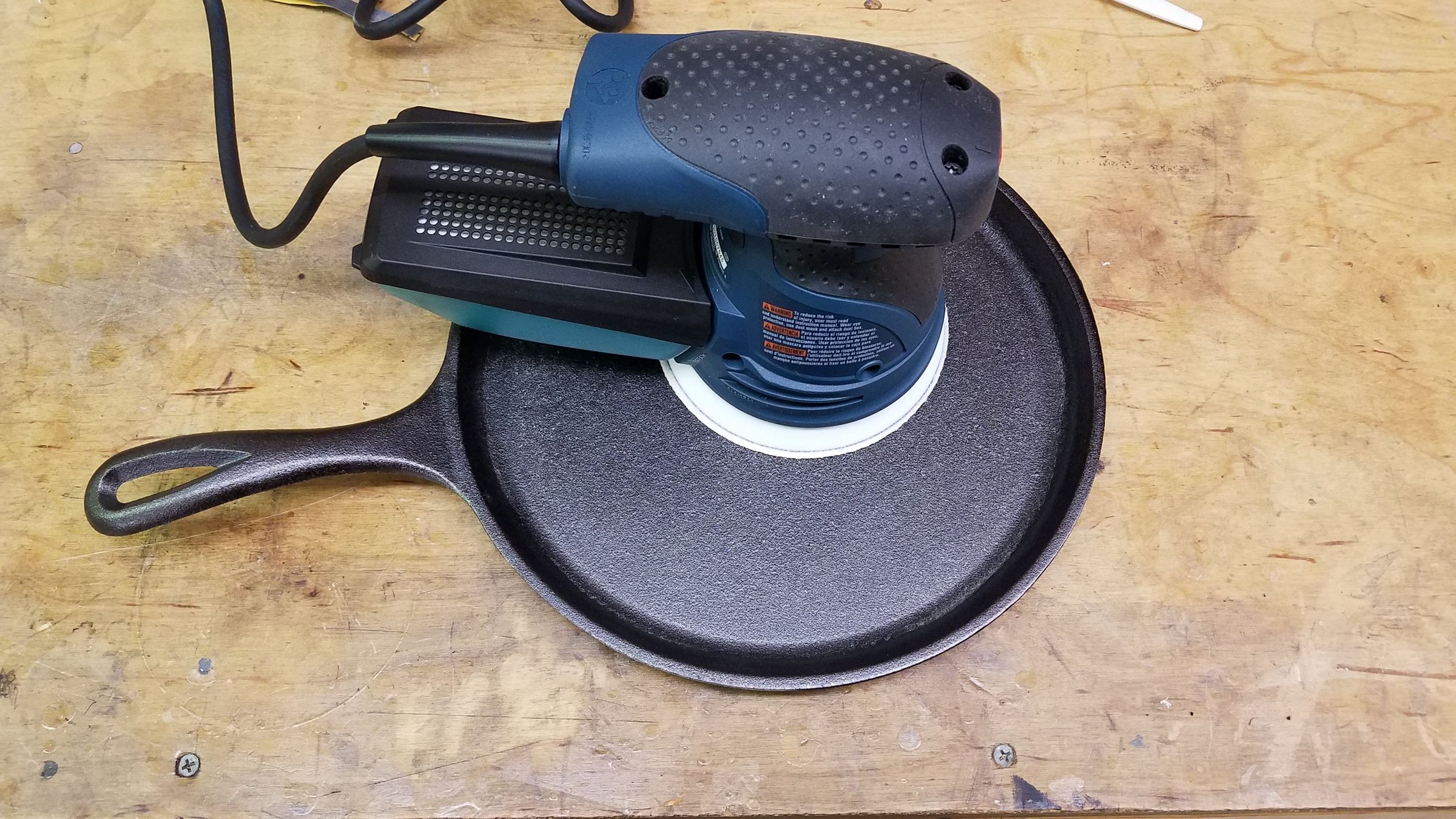 Resurfacing Cast Iron Pans : 14 Steps (with Pictures) - Instructables