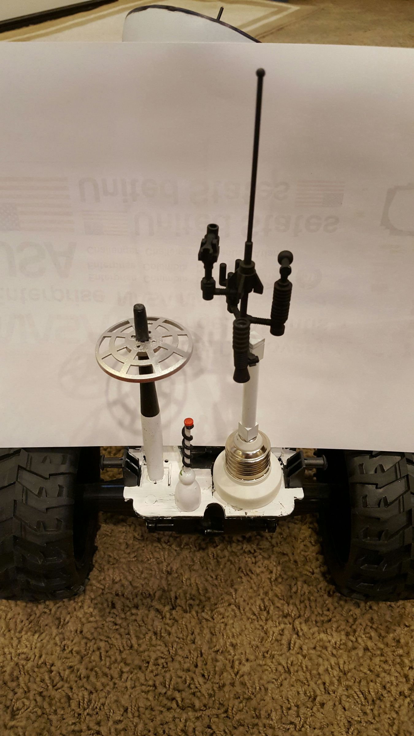 Remote Controlled Mars Rover W/ Android App : 14 Steps (with Pictures ...
