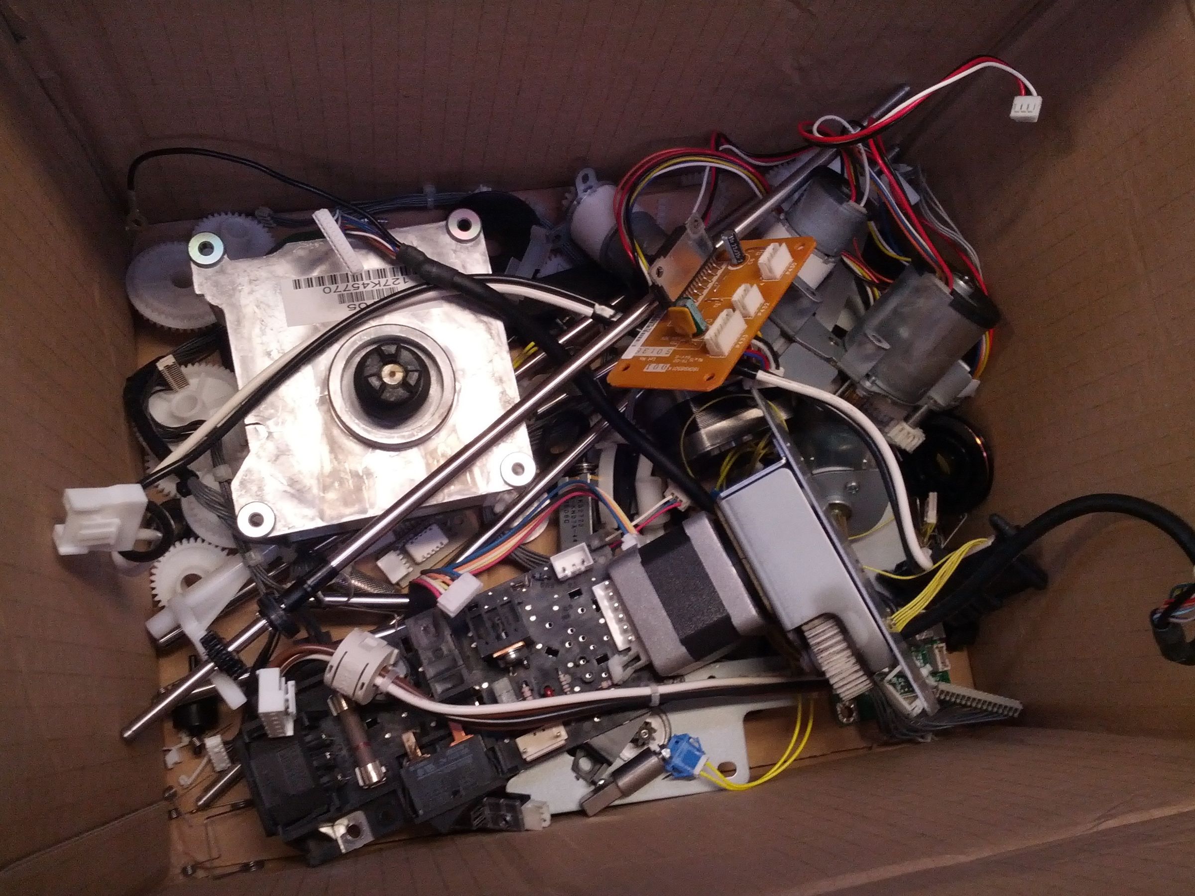 Harvesting Parts From a Laser Printer : 10 Steps (with Pictures ...