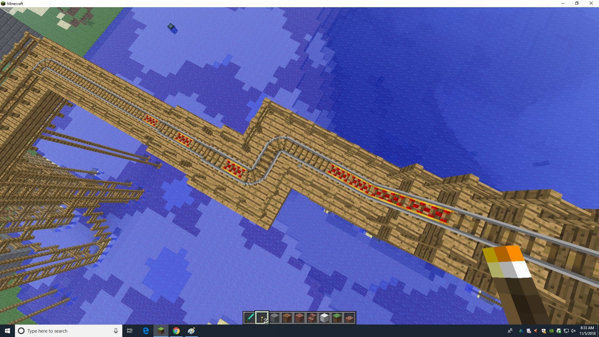 Minecraft Rollercoaster : 6 Steps - Instructables