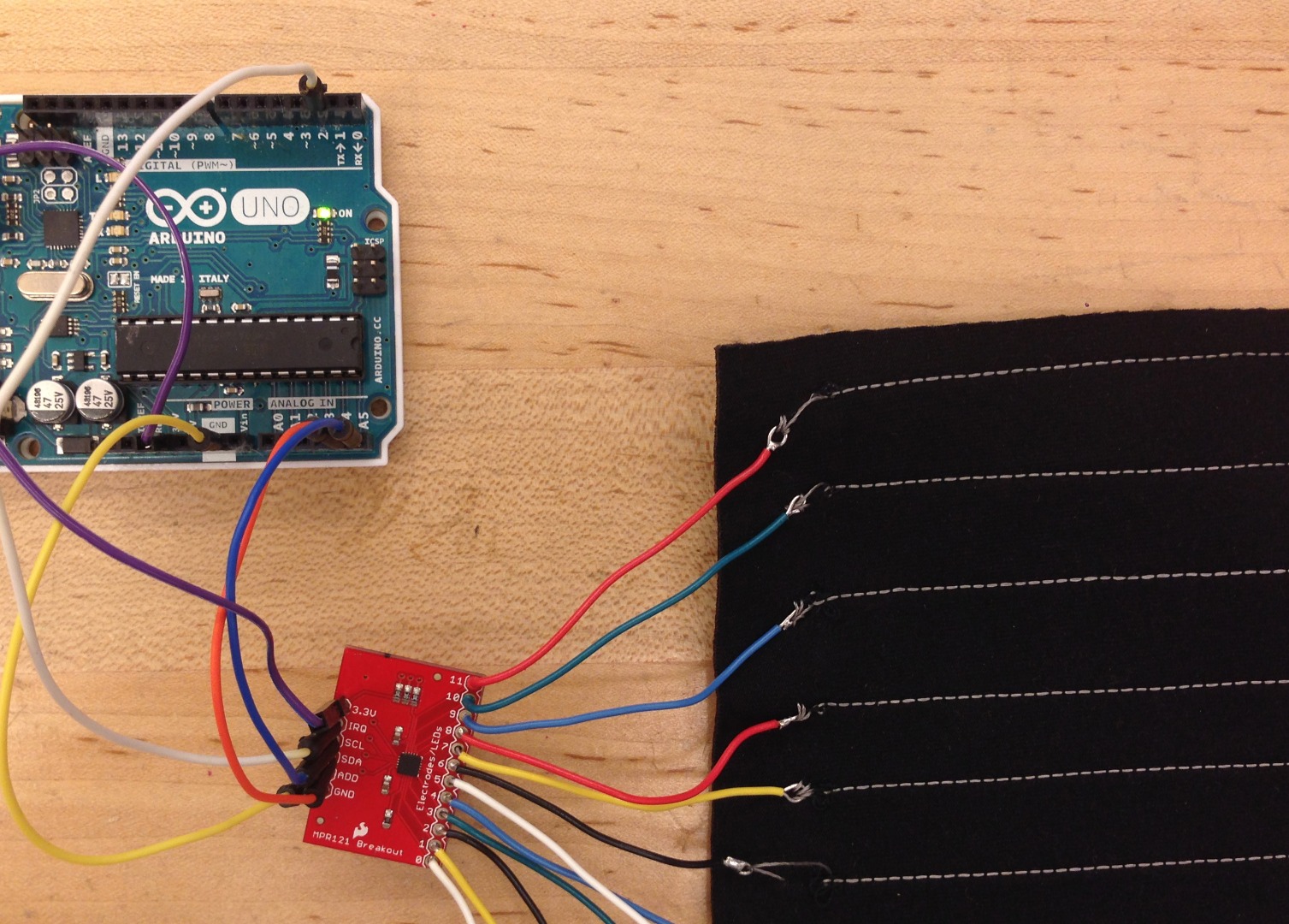 Conductive Thread Touch Sensor : 6 Steps - Instructables