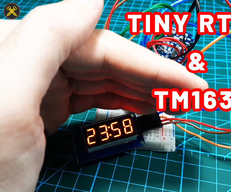 How To Use Tiny Rtc Real Time Clock Module With Arduino And Tm1637h 3331