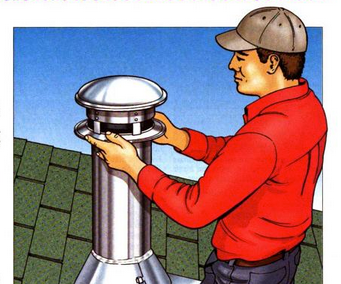 How to Install a Metal Chimney Kit : 3 Steps - Instructables