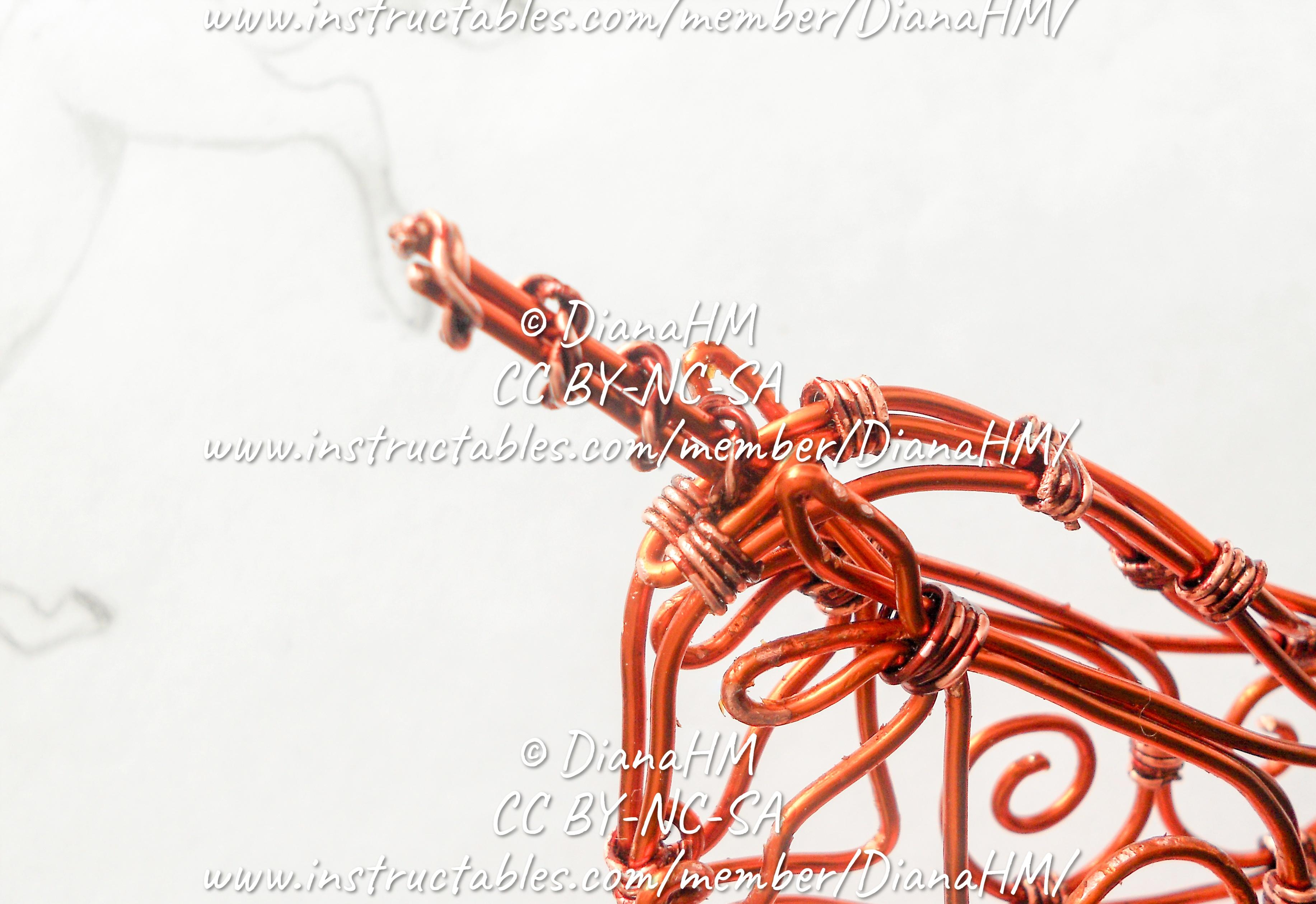Copper Wire Unicorn Sculpture : 9 Steps (with Pictures) - Instructables