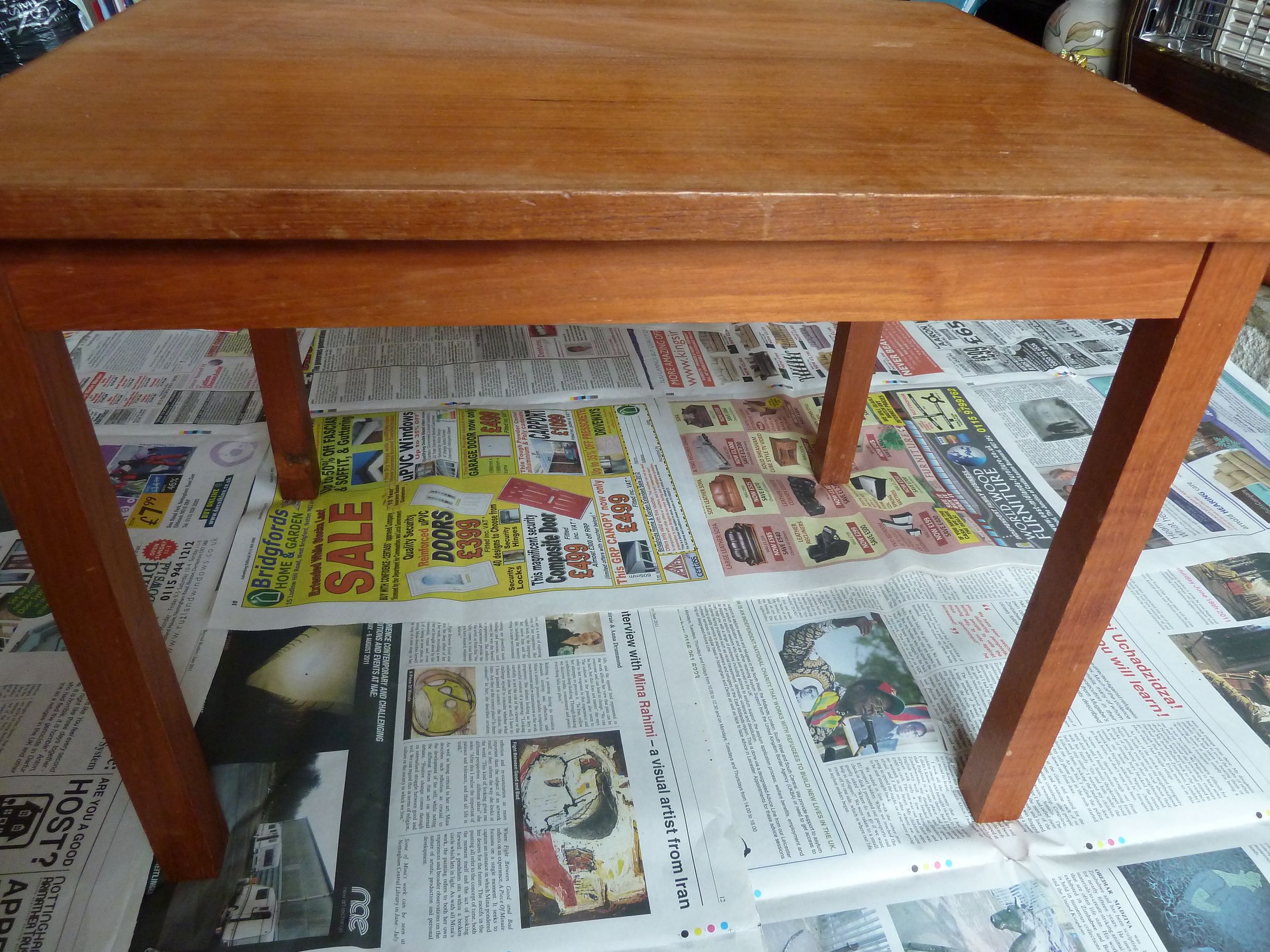 How to Restore Wooden Tables/Furniture : 10 Steps (with Pictures ...