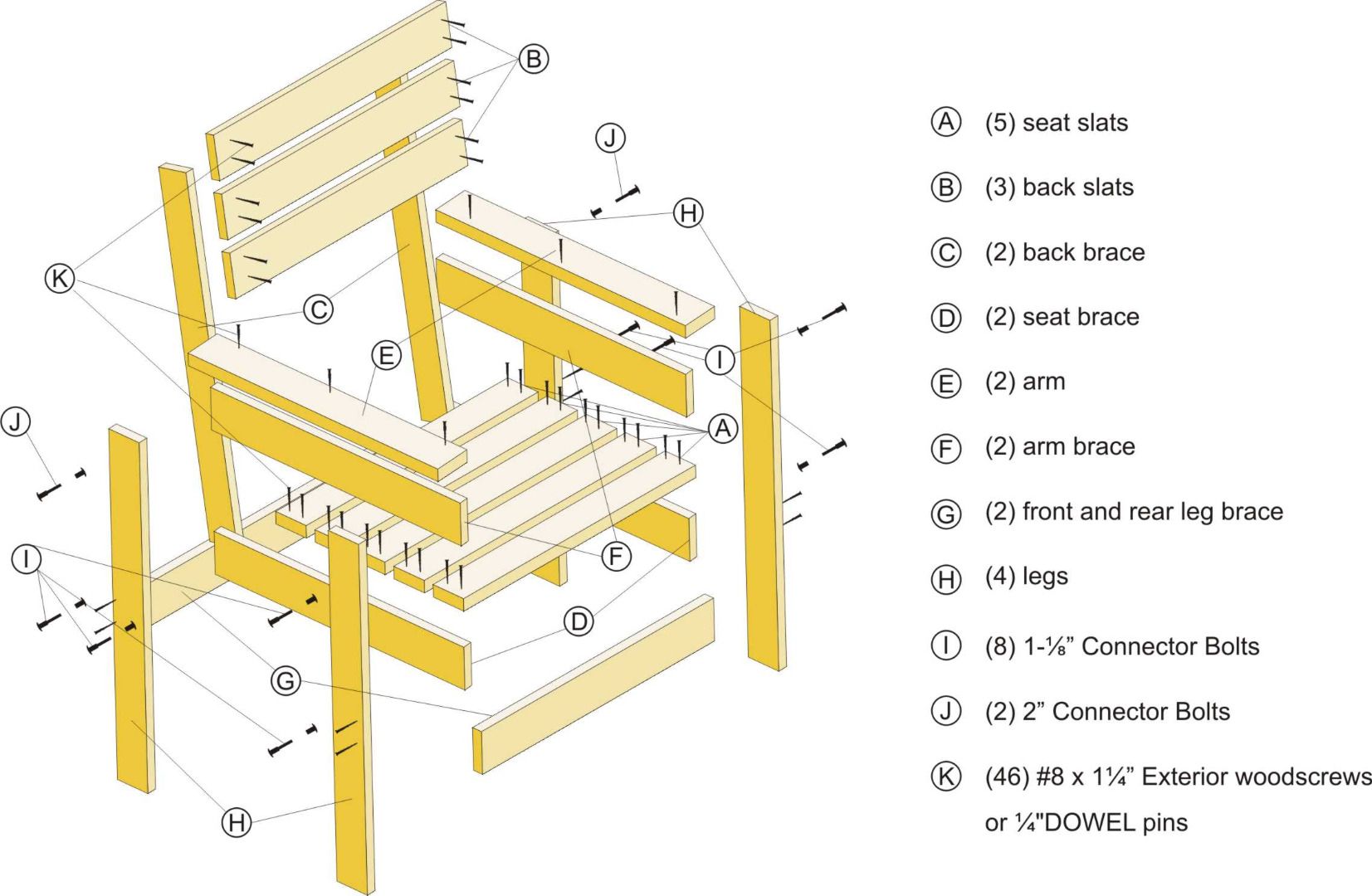 Garden Chair : 5 Steps (with Pictures) - Instructables