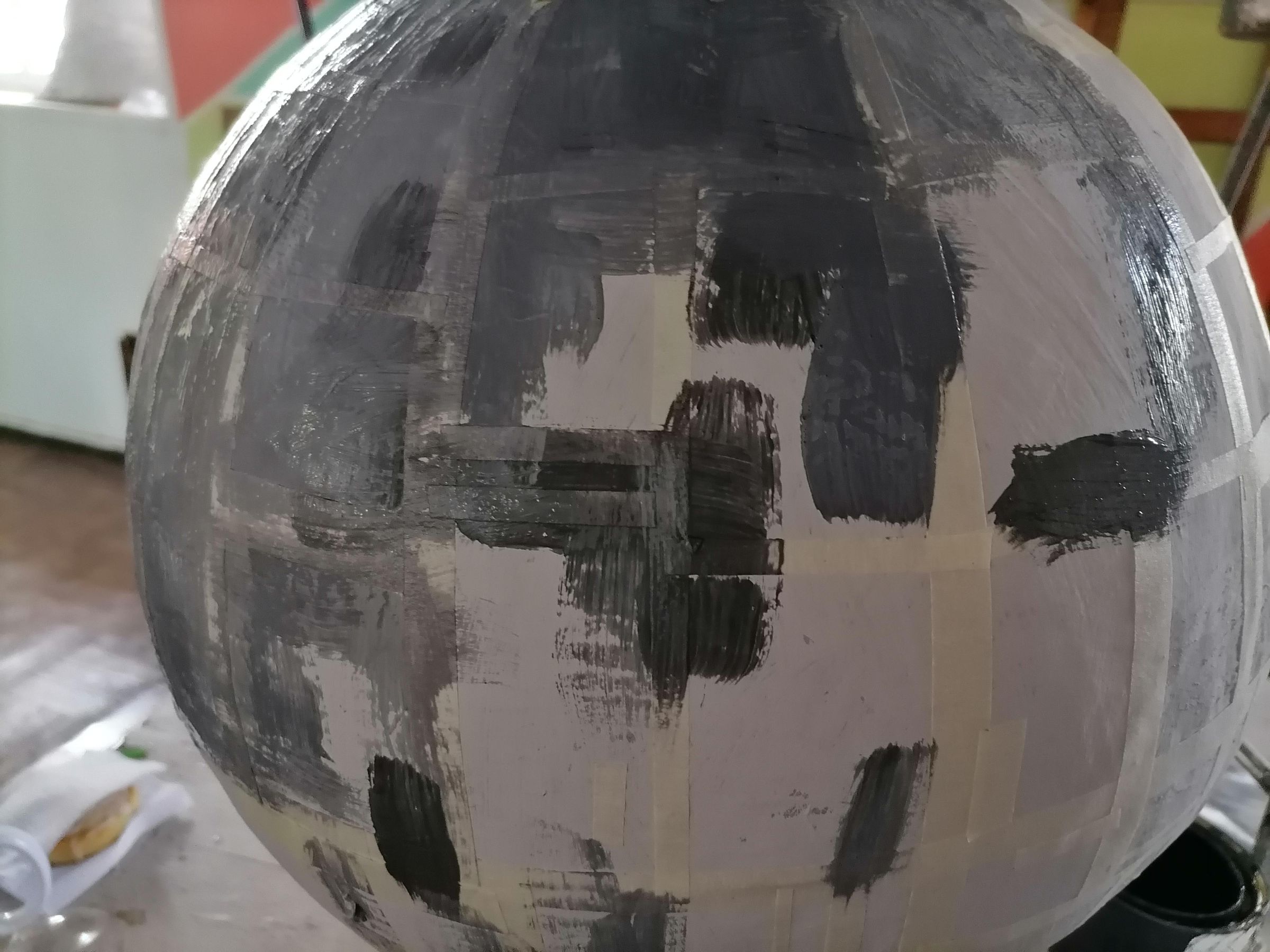 Paper Maché Death Star : 7 Steps (with Pictures) - Instructables