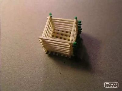 Matchsticks Cube (no Glue) : 8 Steps (with Pictures) - Instructables