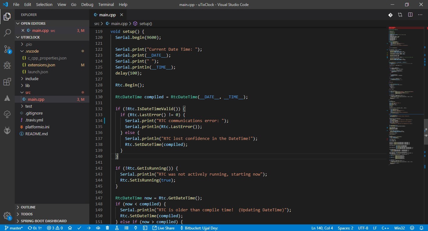 UTixClock | Trybotics