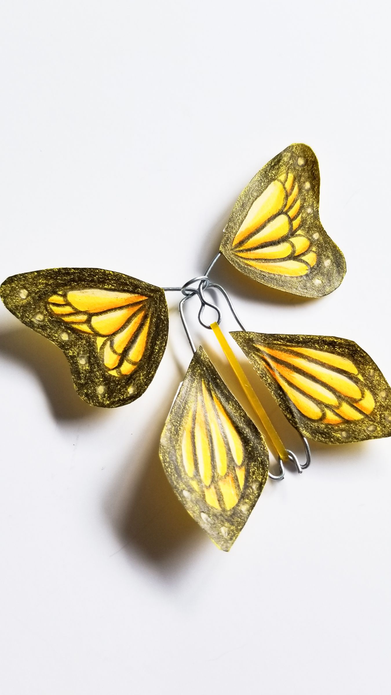 Wind-Up Paper ButterFLY : 10 Steps (with Pictures) - Instructables