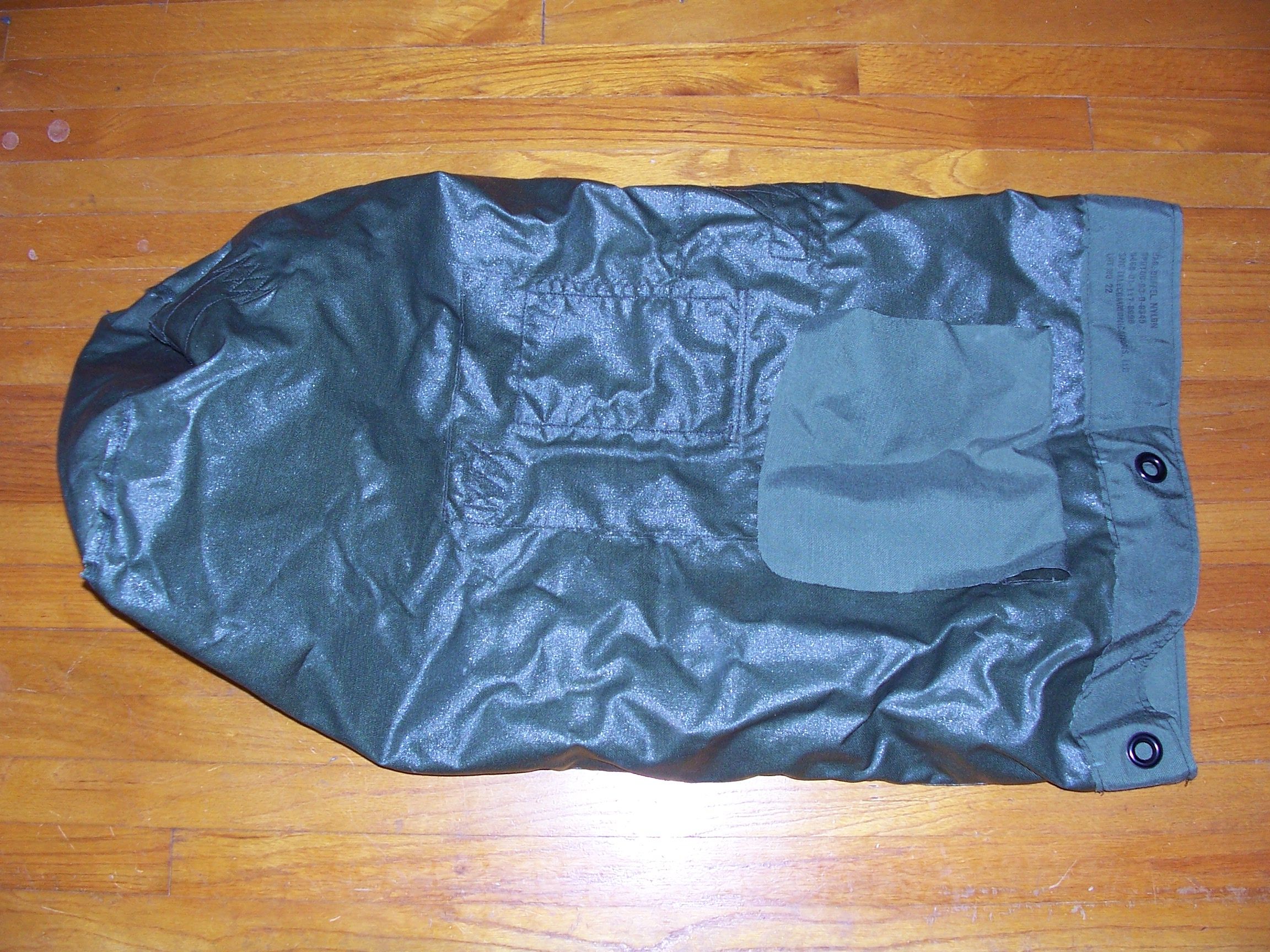 How to Make a Pretty Nice Lined Gun Case From an Old Army Dufflebag and ...