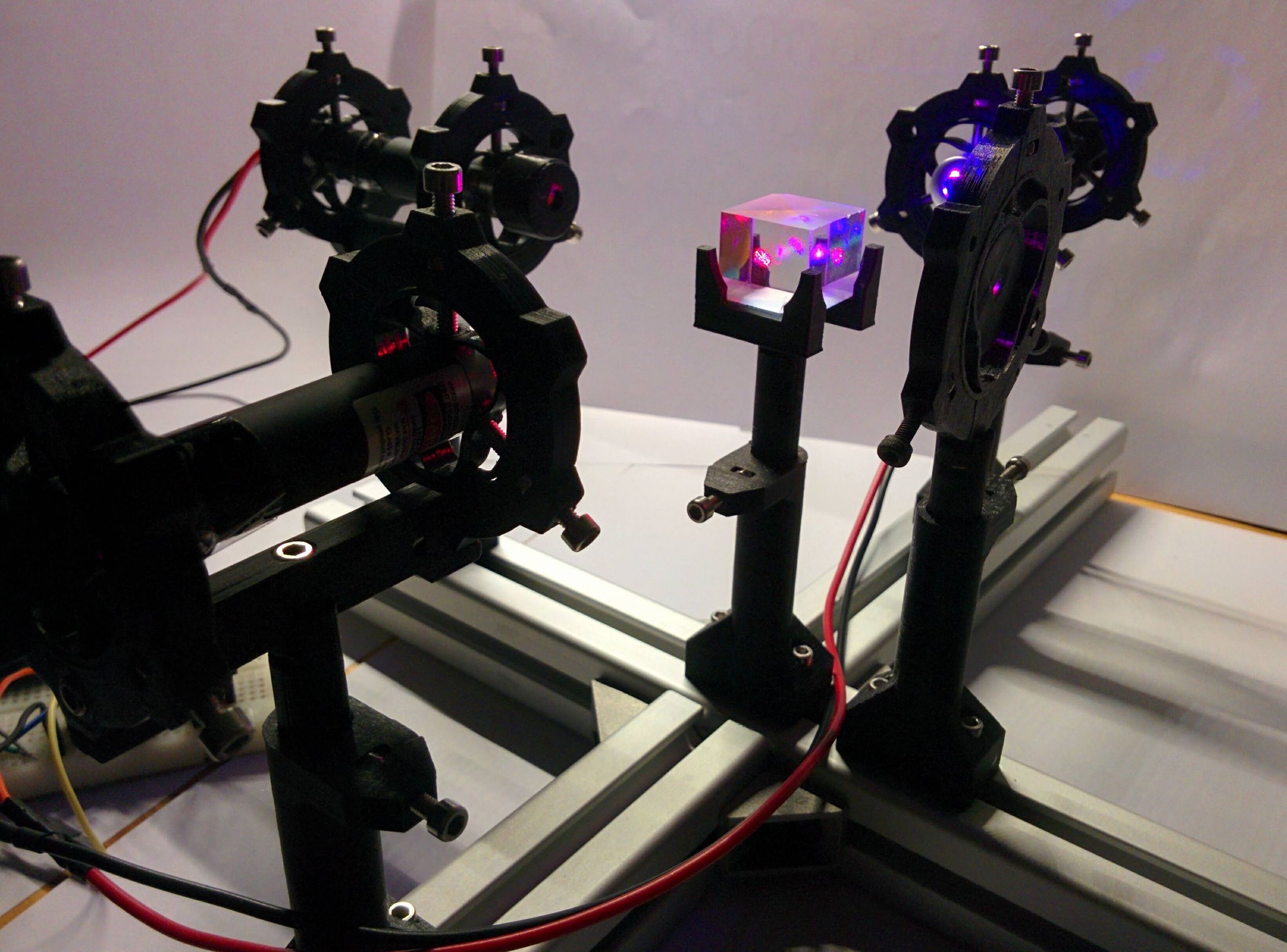 A Laser Beam Combiner With 3d Printed Parametric Optomechanical ...