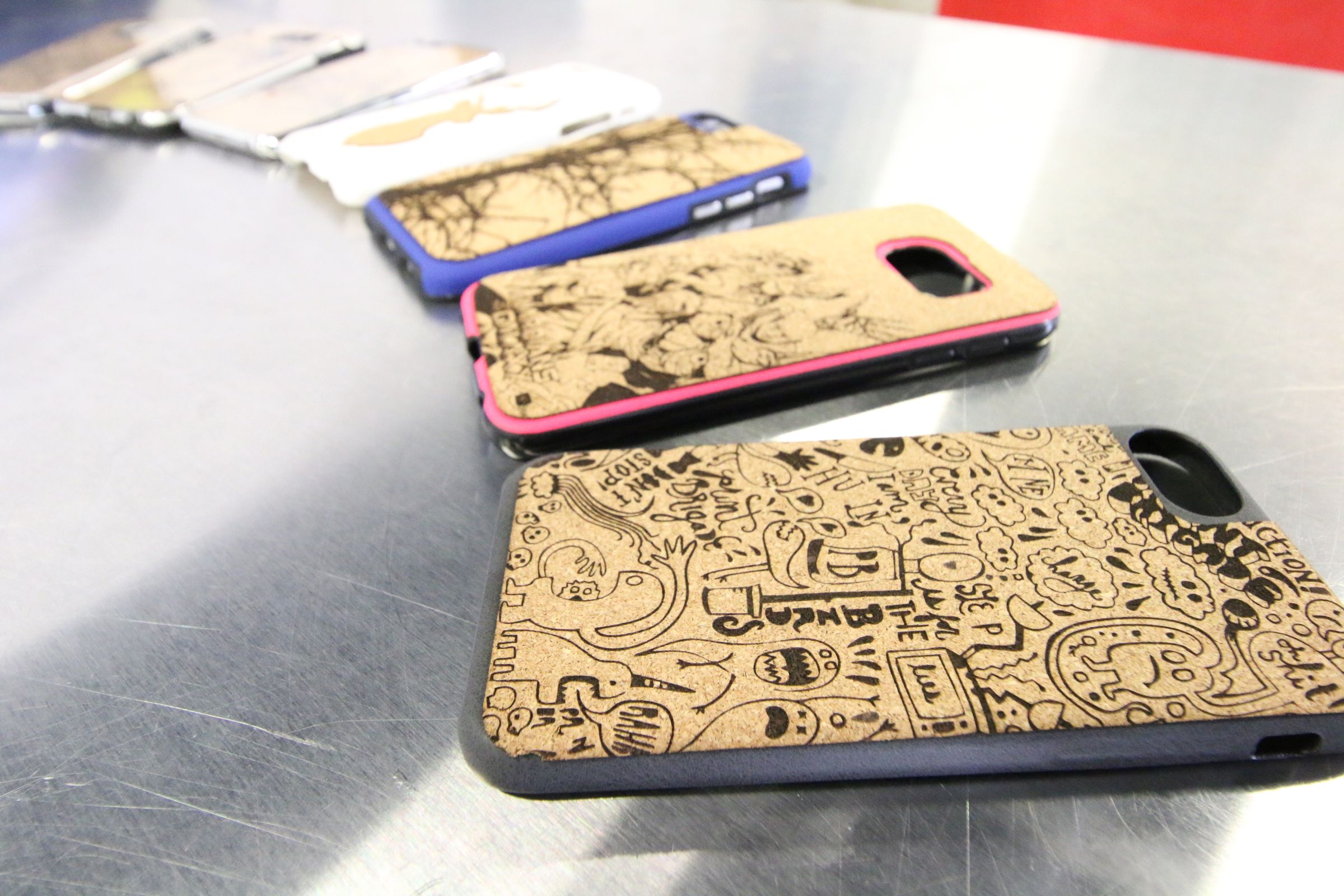 Laser Engraved Cork Cell Phone Covers : 6 Steps (with Pictures ...