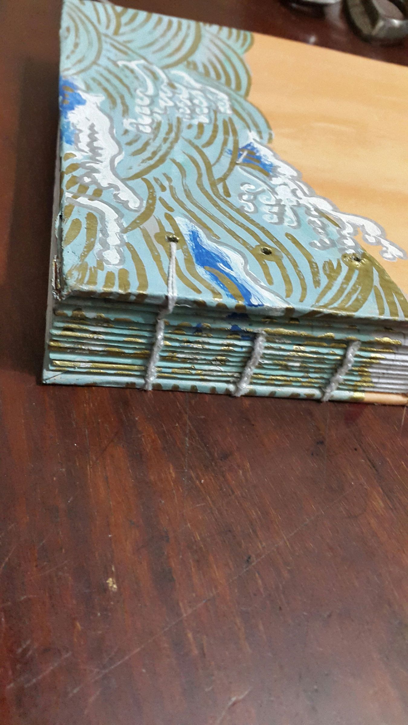 DIY Coptic Stitch Bound Notebook : 9 Steps (with Pictures) - Instructables