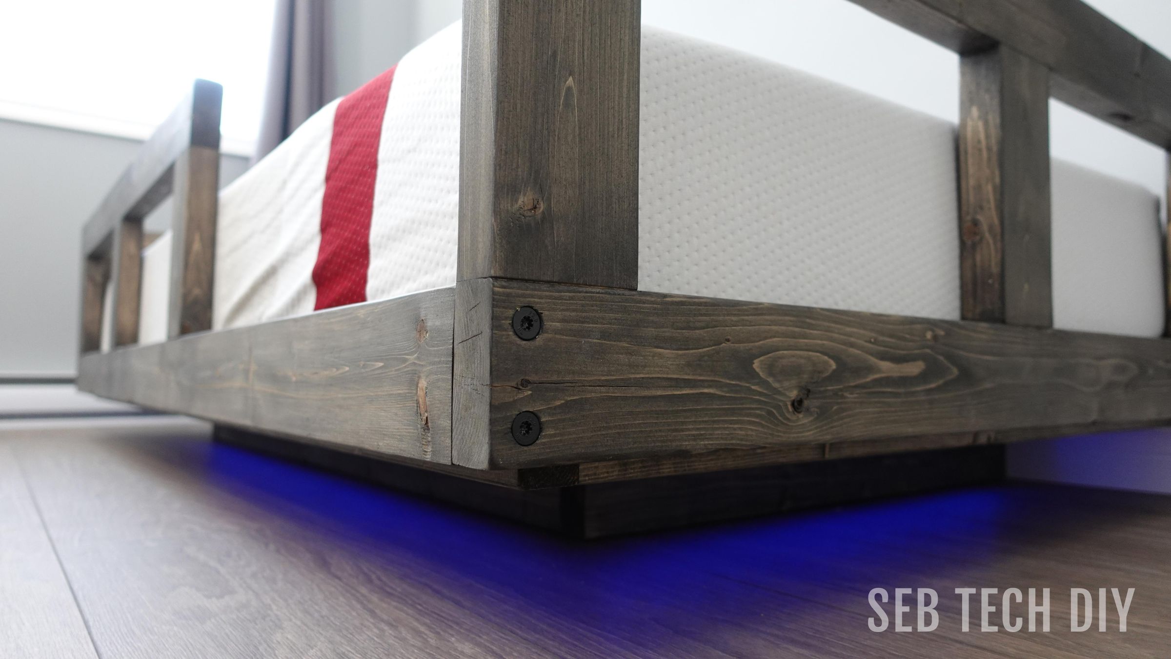 DIY Floating Bed Frame : 14 Steps (with Pictures) - Instructables