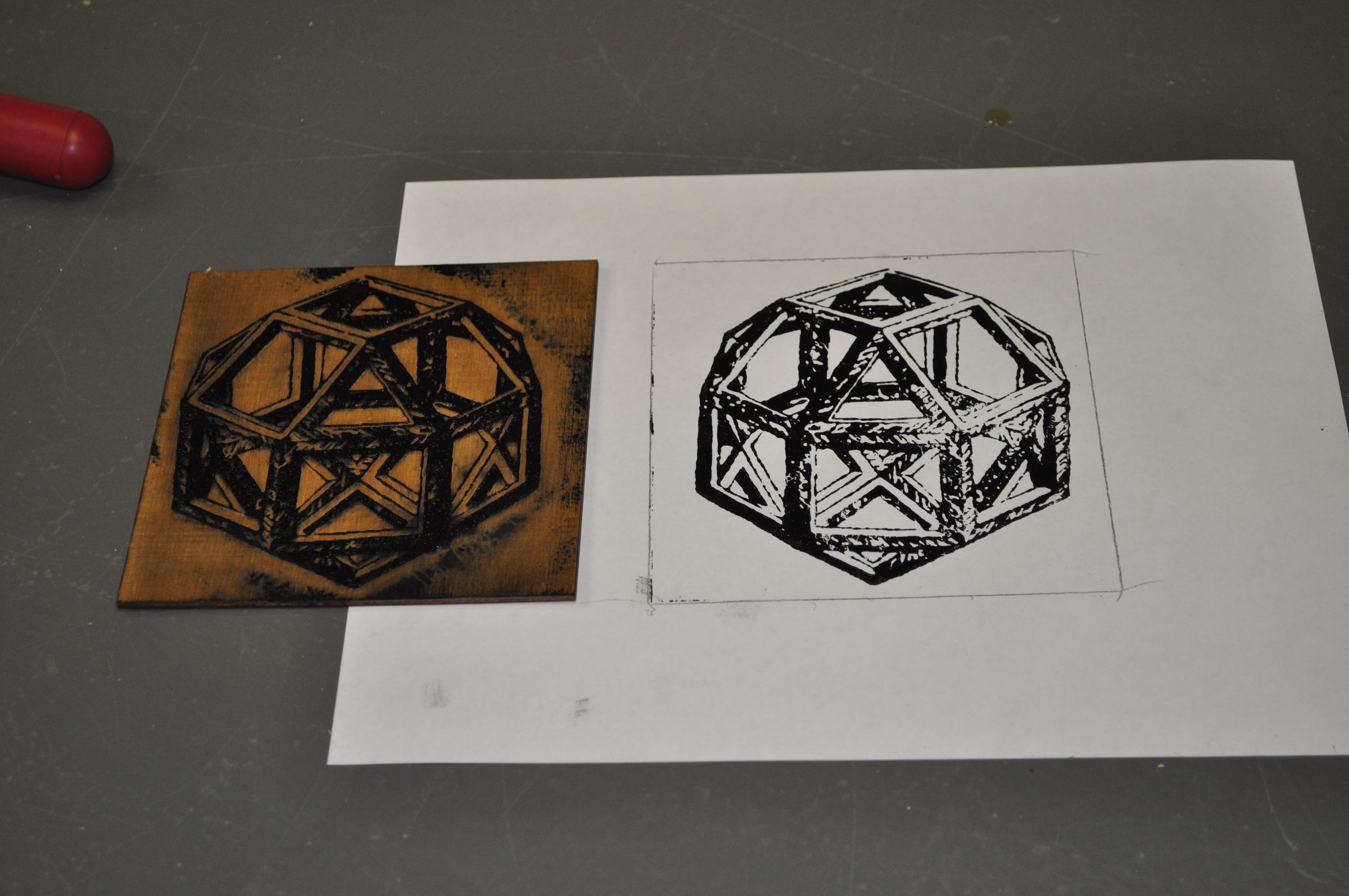 Woodblock Printing With the Laser Cutter : 3 Steps (with Pictures ...