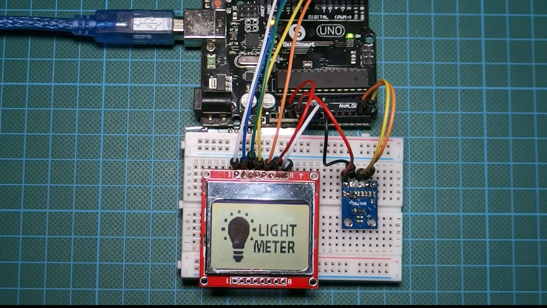 Arduino DIY Light Meter With BH1750 Sensor : 6 Steps (with Pictures ...