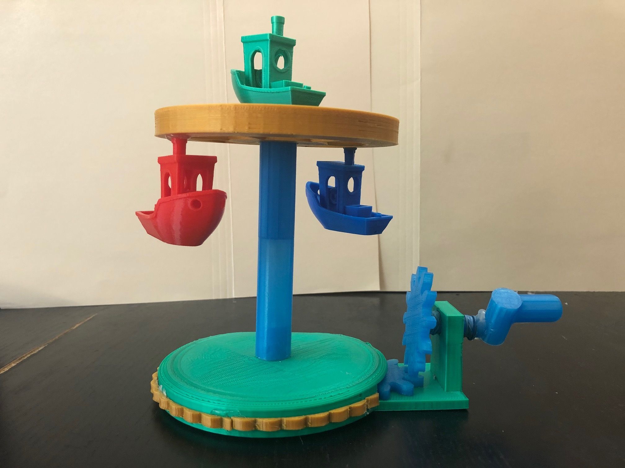 Simple Gear Mechanism (Move Things) : 23 Steps (with Pictures ...