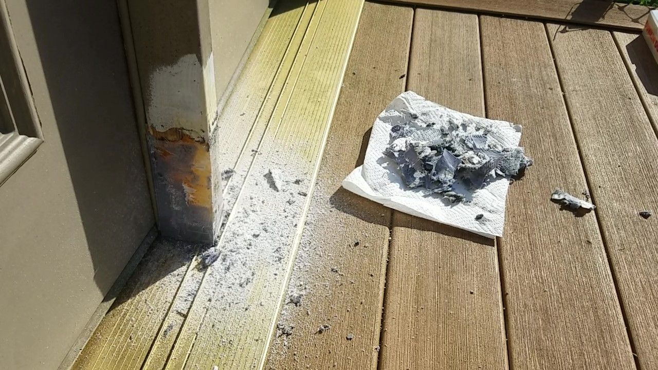Rotten Patio Door Support Repair Project : 6 Steps (with Pictures ...