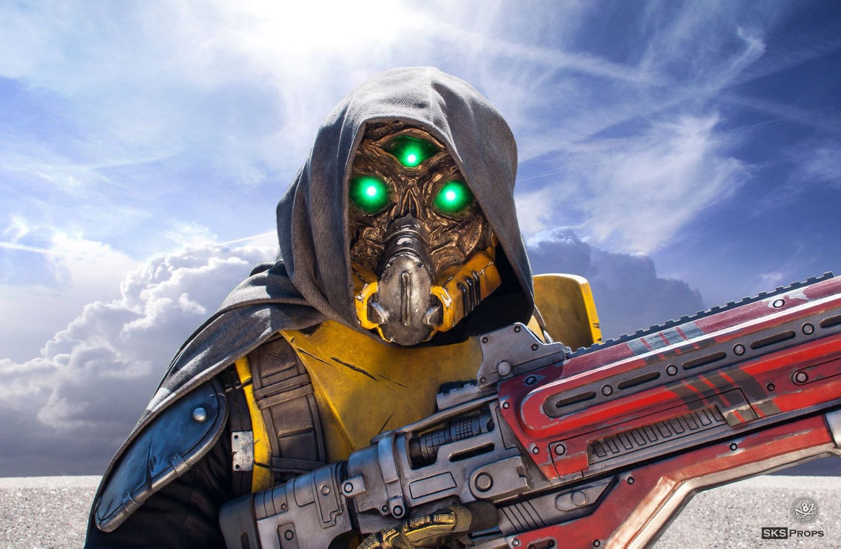 Destiny Hunter Mask and Armor Cosplay Build - SKS Props : 14 Steps ...