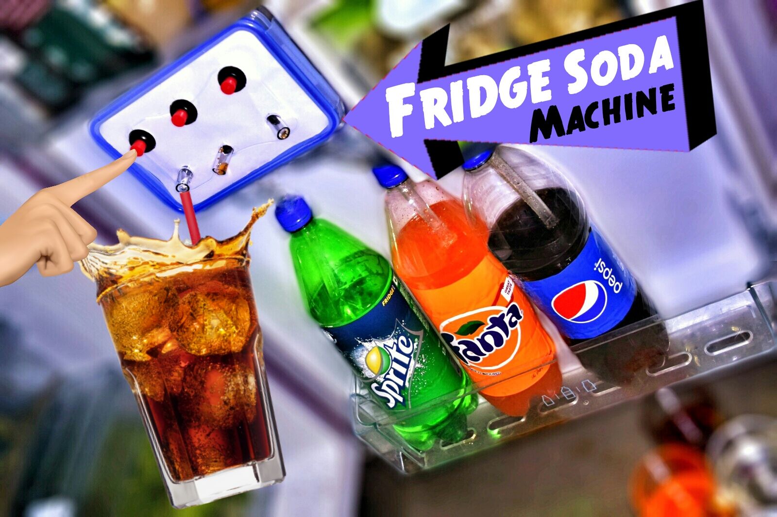 Make Coca Cola Soda Fountain Dispenser Machine at Your Home Fridge ...