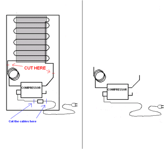 How to Modify a Fridge Compressor Into a Silent Air Compressor : 3 ...