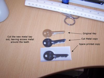 Forget Lock Picking, Clone/copy the Key and Be a Spy : 6 Steps ...