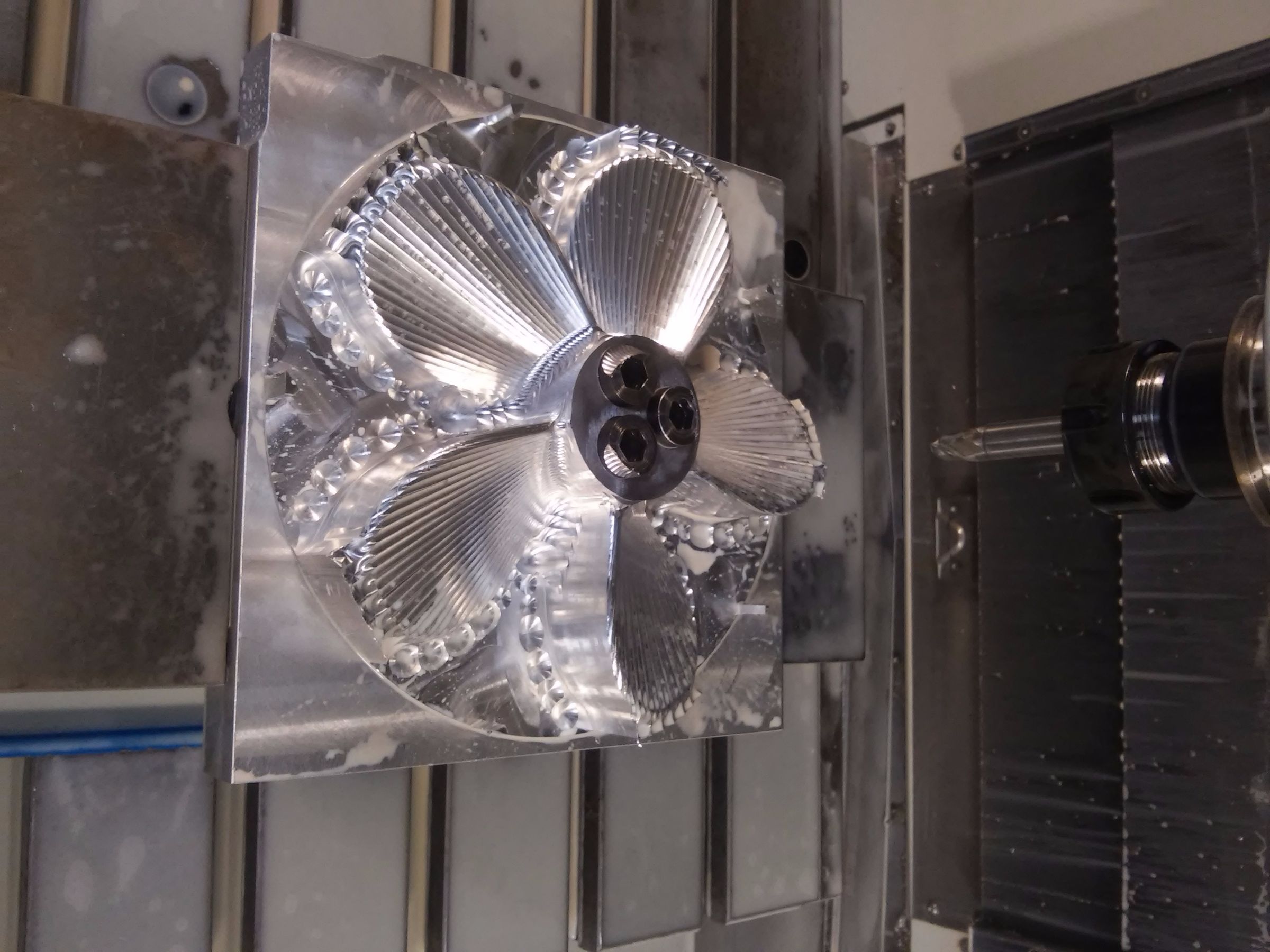 CNC Milling a Boat Propeller in Only 3 Axes : 12 Steps (with Pictures ...