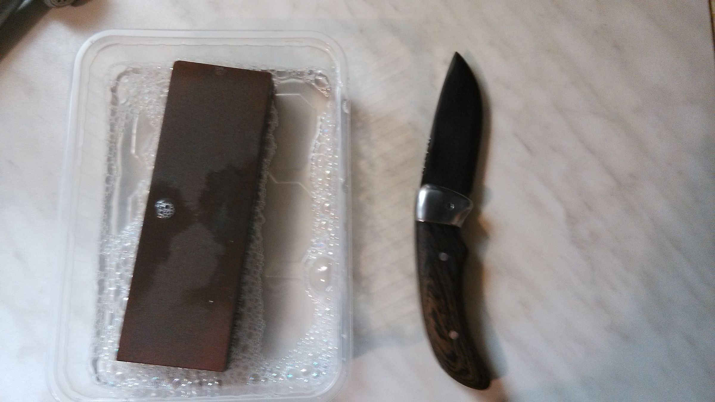 DIY Folding Knife With Button Lock : 11 Steps (with Pictures ...