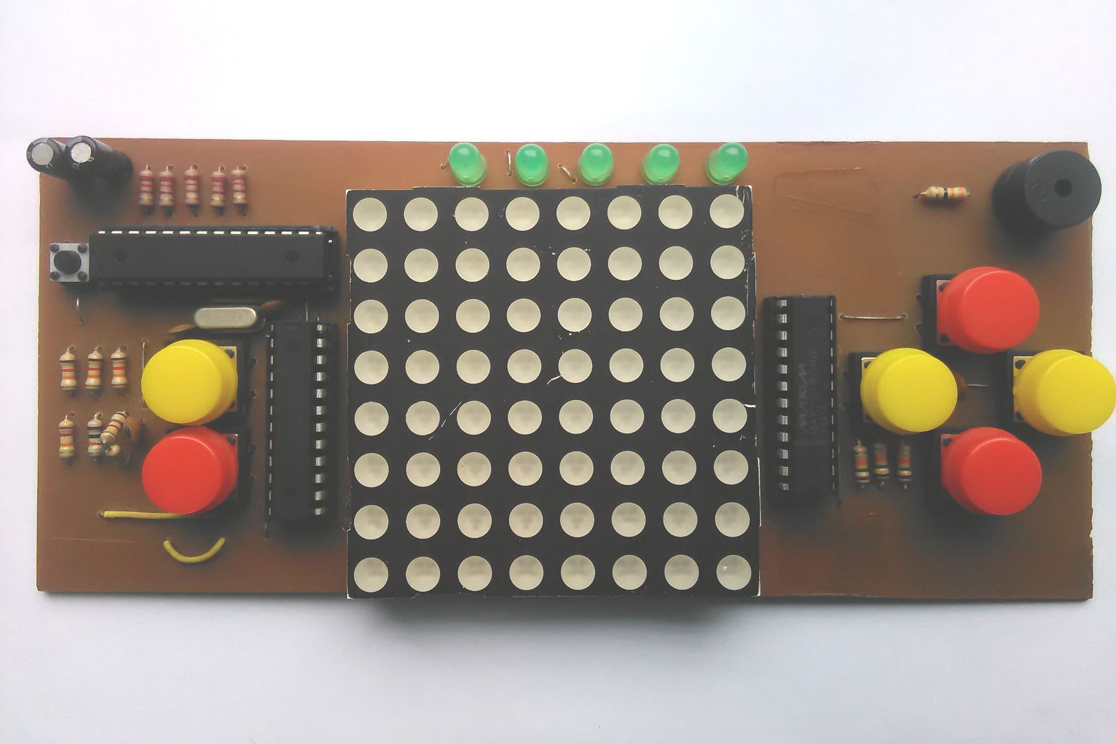 Arduino Dot Matrix Game Console : 7 Steps (with Pictures) - Instructables