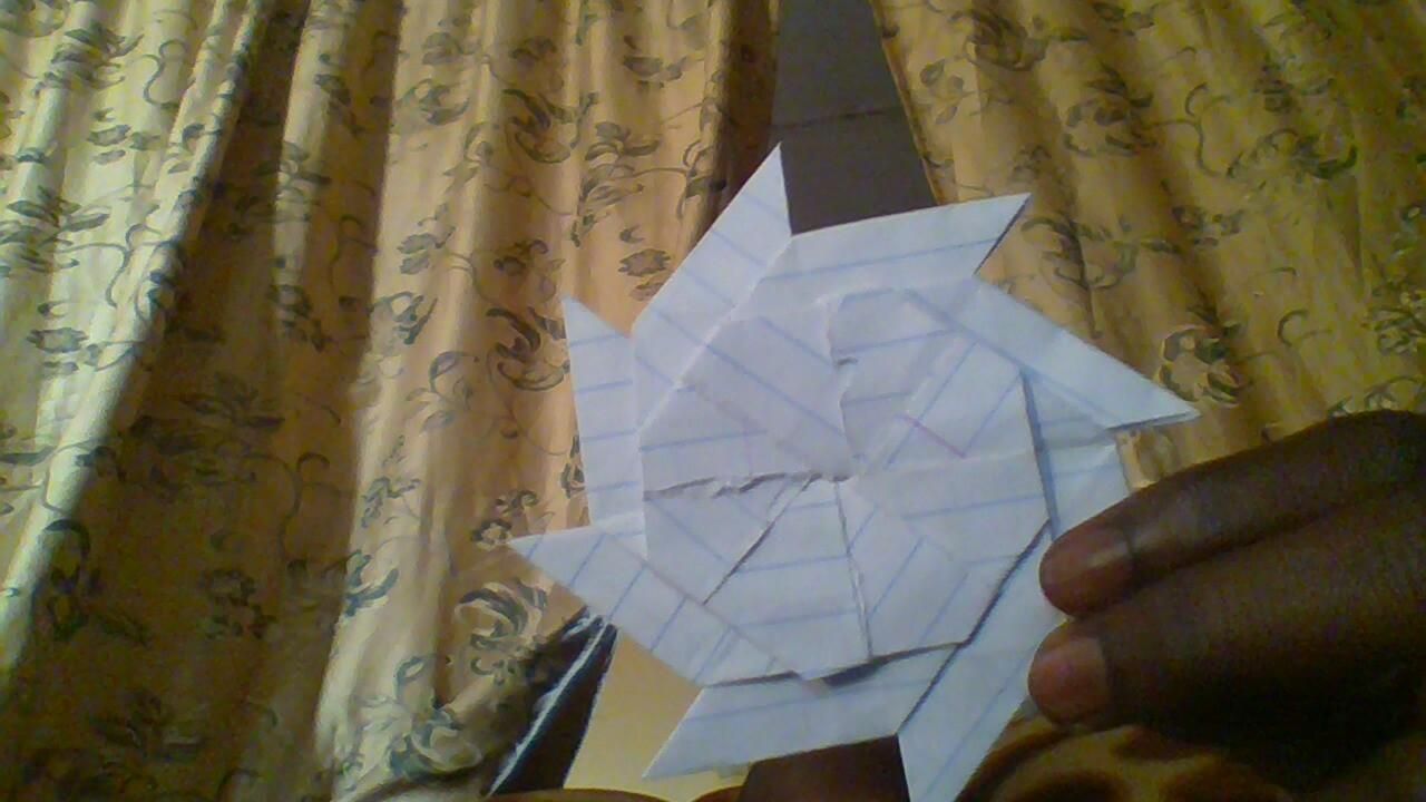How to Make a Transforming Ninja Star (8-Pointed) : 8 Steps (with ...