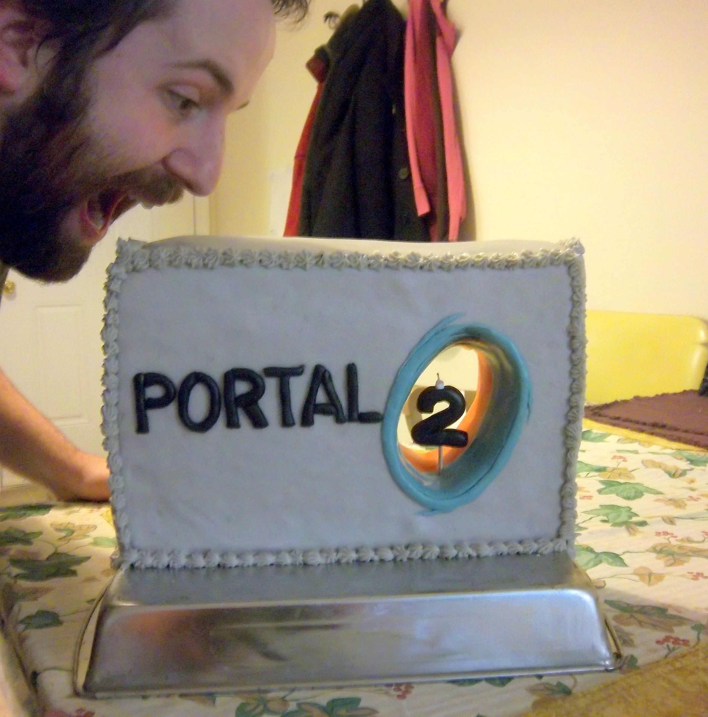 Portal 2 Cake - Instructables