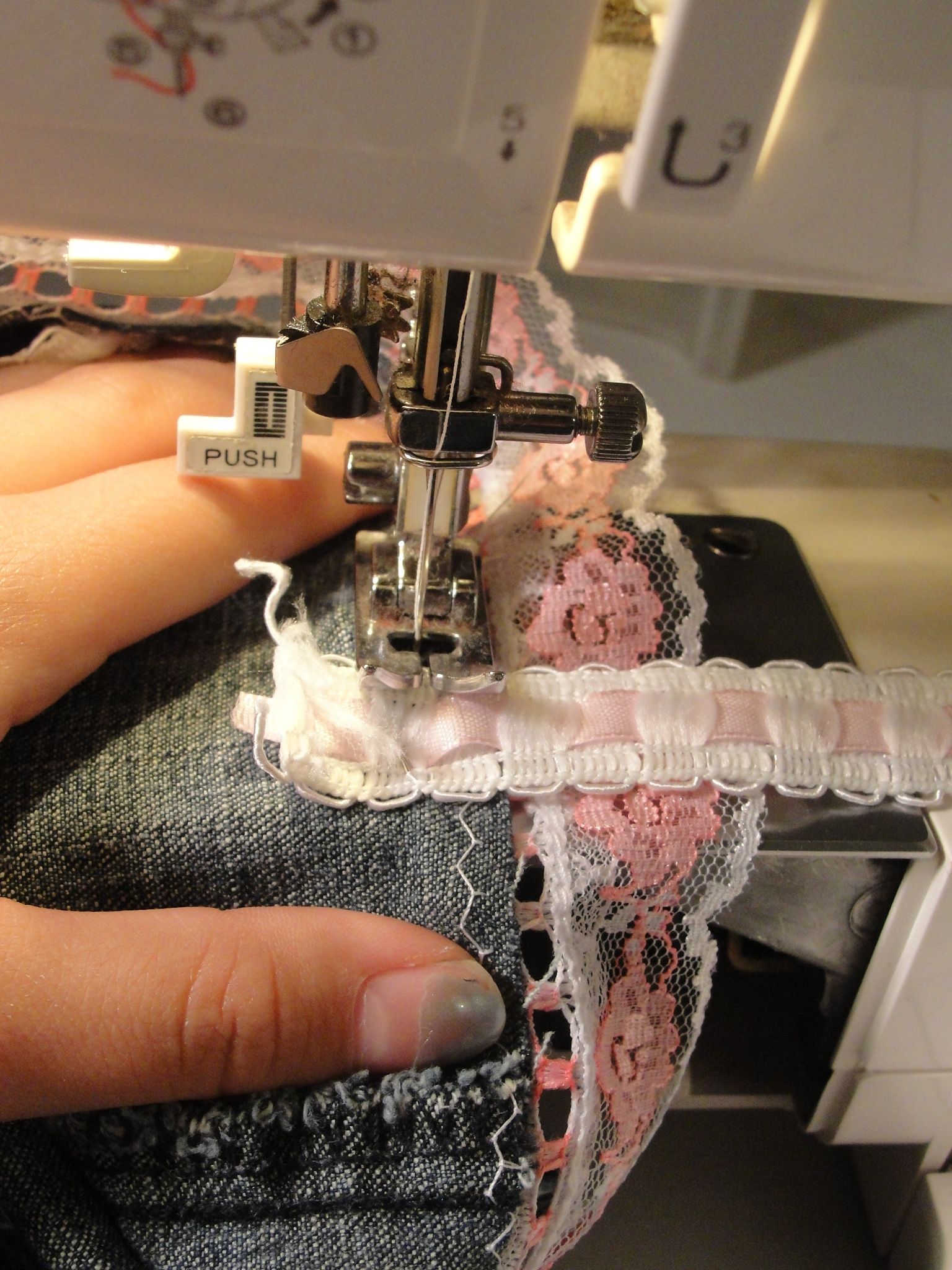 Colorful, Cut Jeans Modification : 5 Steps (with Pictures) - Instructables