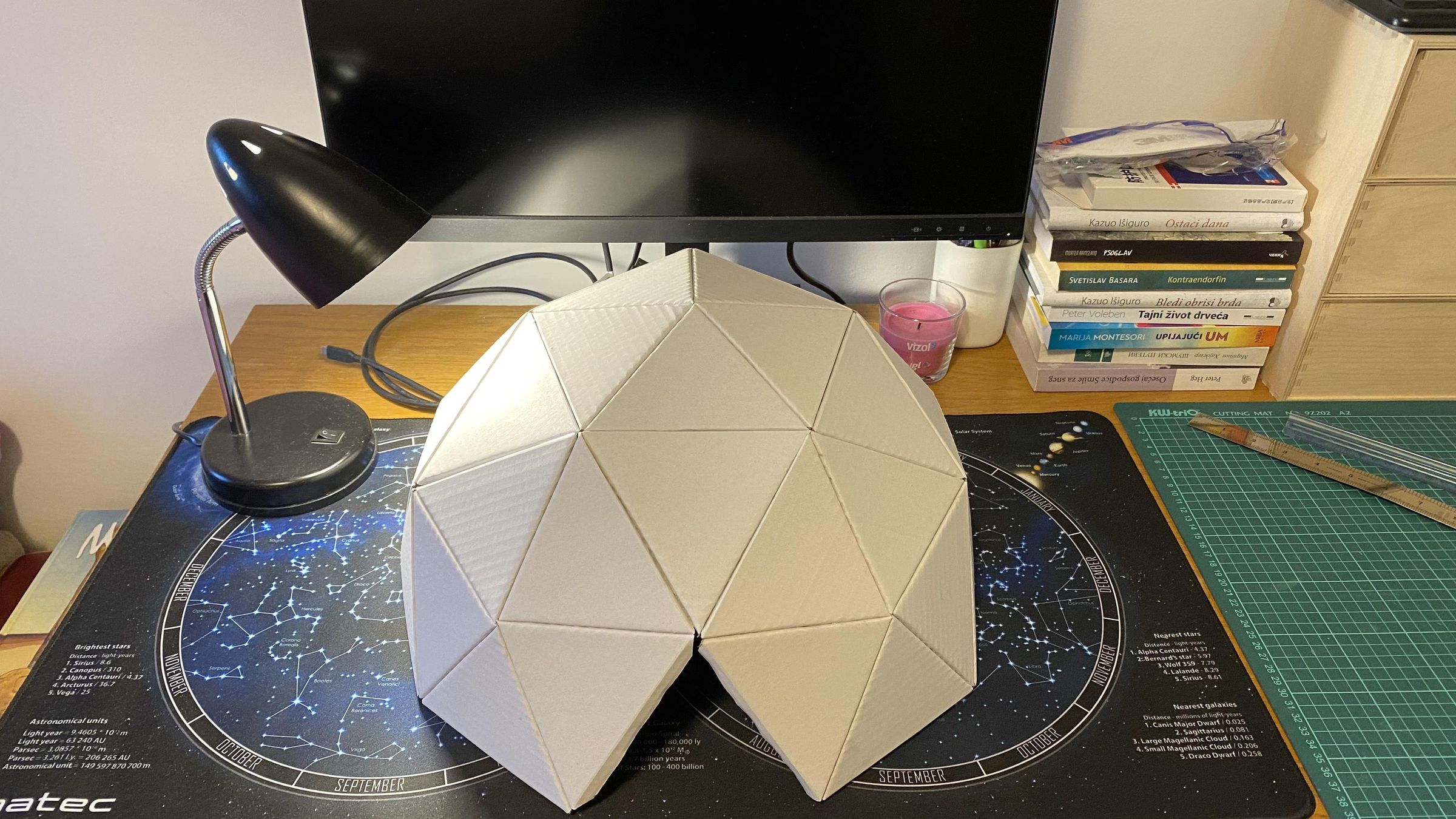 Cardboard Geodesic Dome : 7 Steps (with Pictures) - Instructables