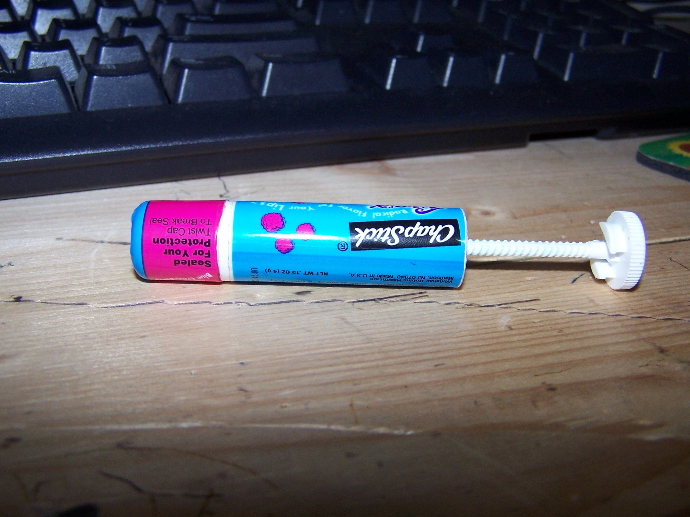 Chapstick Gun : 5 Steps - Instructables