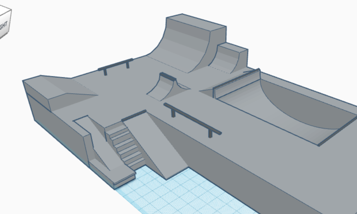 Tinkercad- Skatepark (scene) : 9 Steps - Instructables