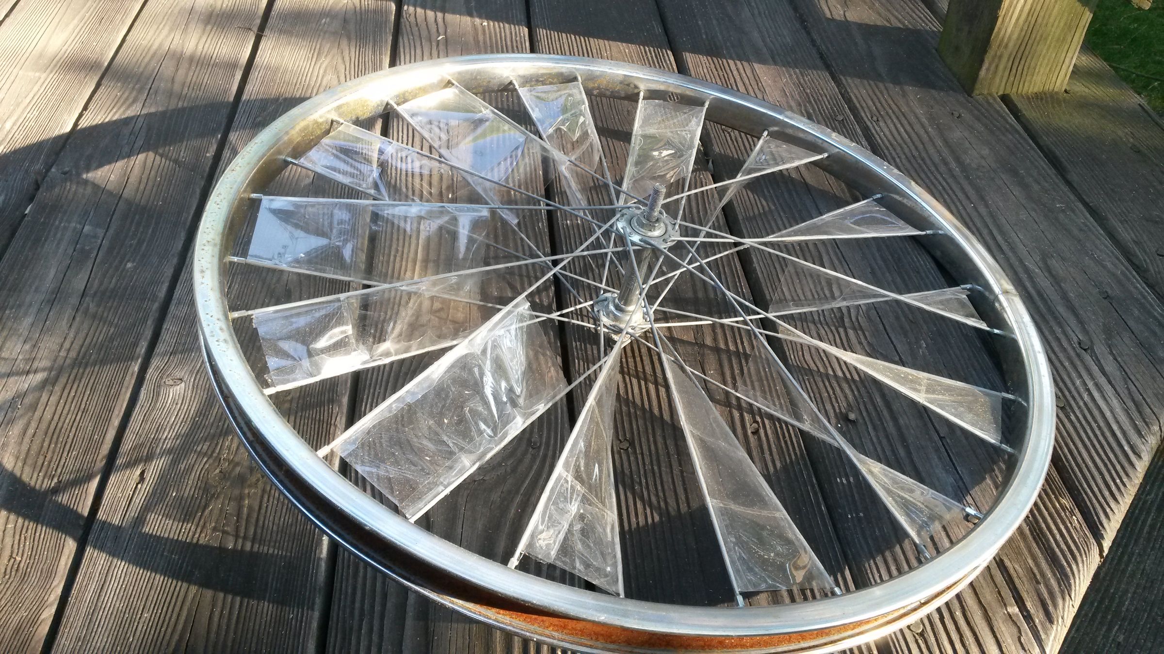 Bicycle Wheel Windmill - Instructables