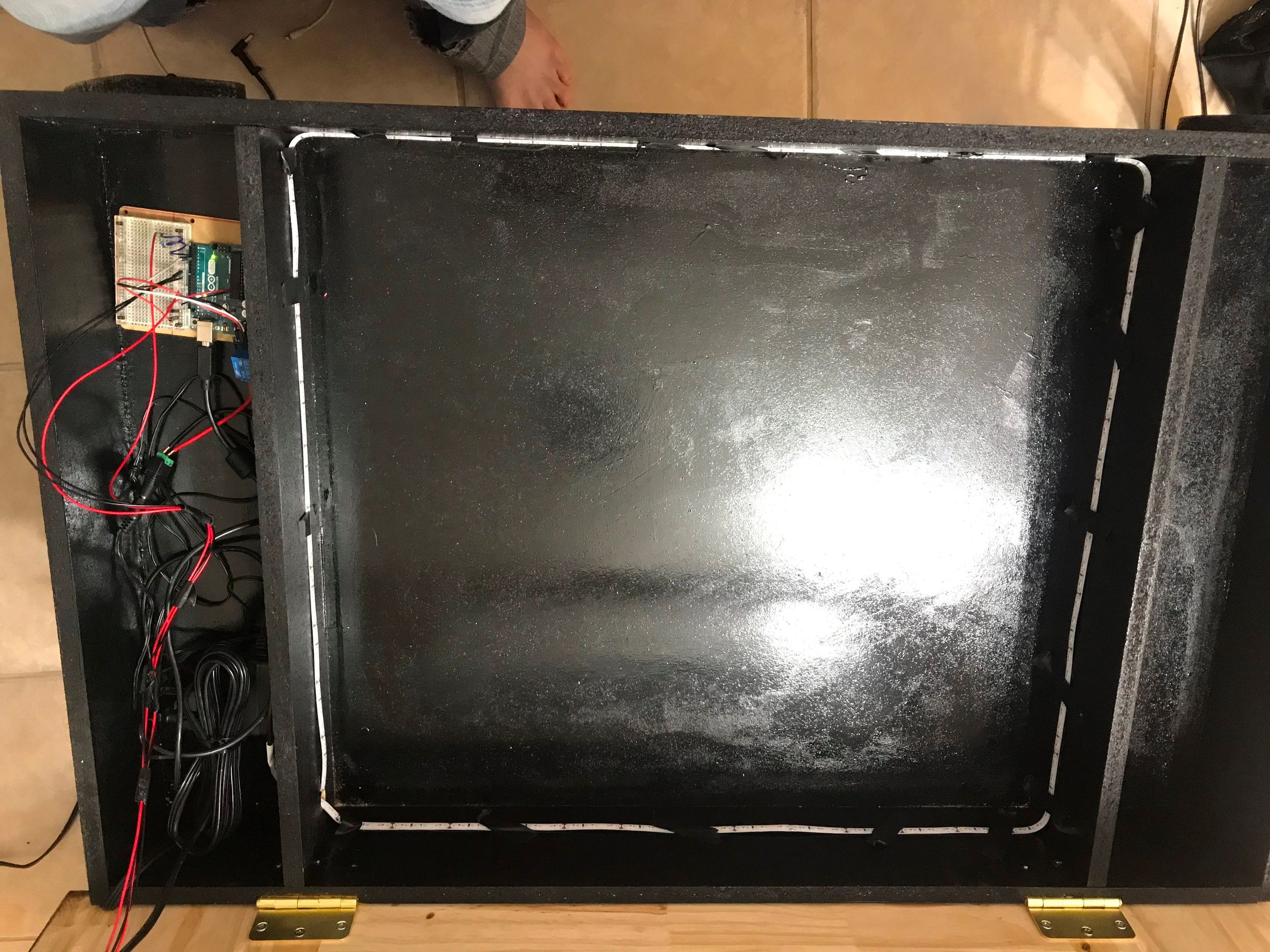 Lightboard Coffee Table and Art Display : 12 Steps (with Pictures ...