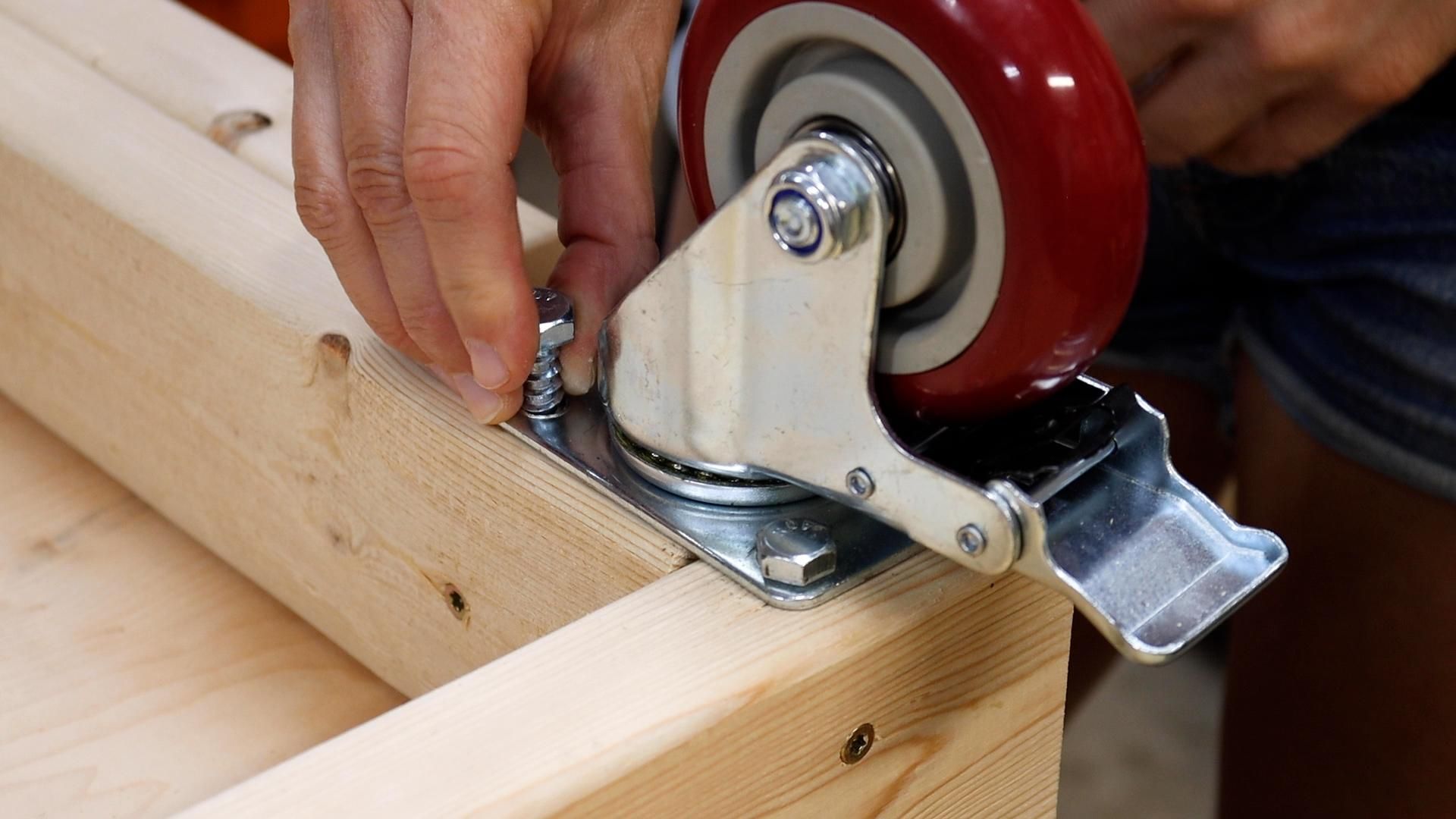 DIY Mobile Plywood and Lumber Storage Cart | Only 1 Sheet of Plywood ...