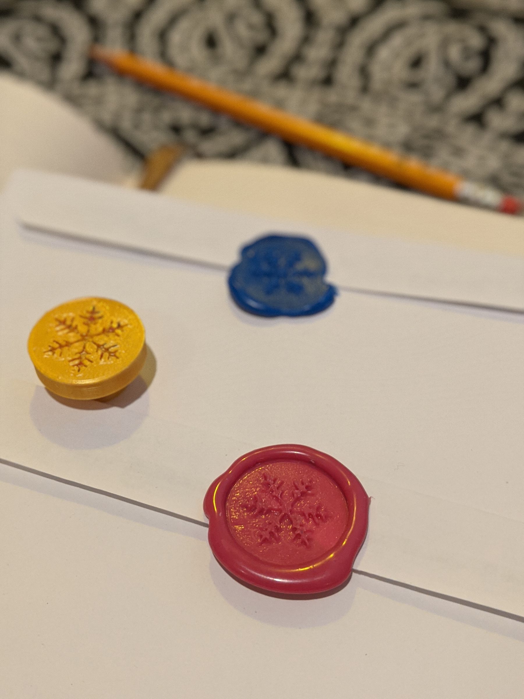 3D-printed Wax Stamps + Hot Glue/Crayon Wax : 11 Steps (with Pictures ...