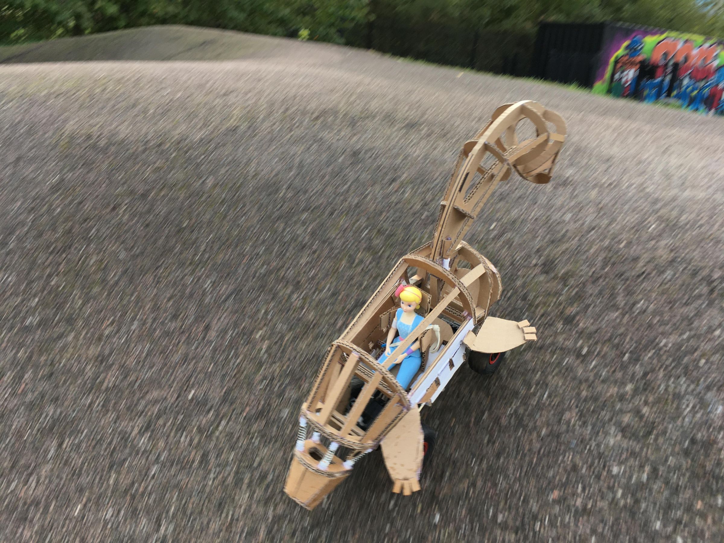 Bo Peep's Skunk Mobile - Remote Control Plushy : 77 Steps (with ...