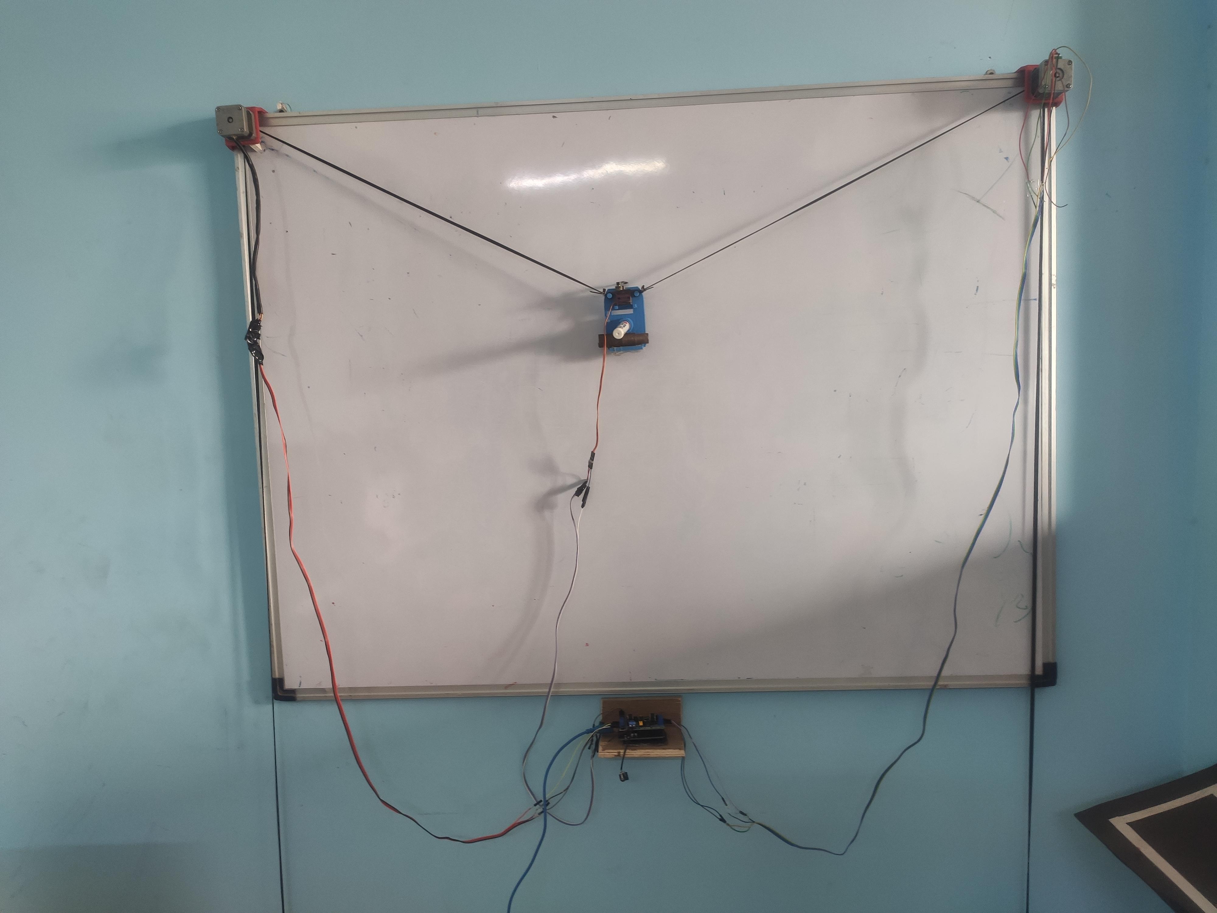 VERTICAL X-Y PLOTTER || DRAWING ROBOT || ARDUINO PLOTTER : 6 Steps ...