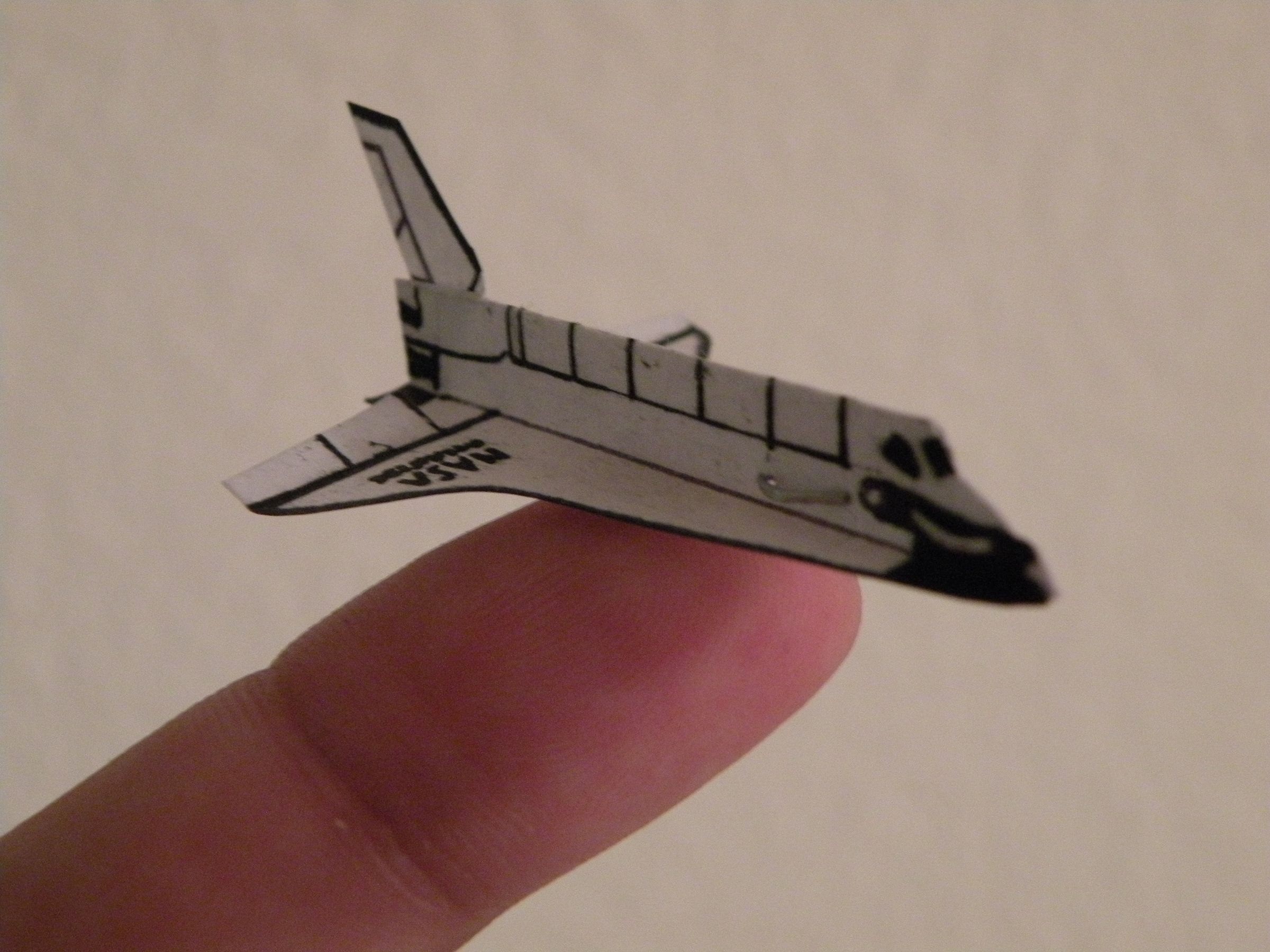 Mini Staple Space Shuttle : 10 Steps (with Pictures) - Instructables