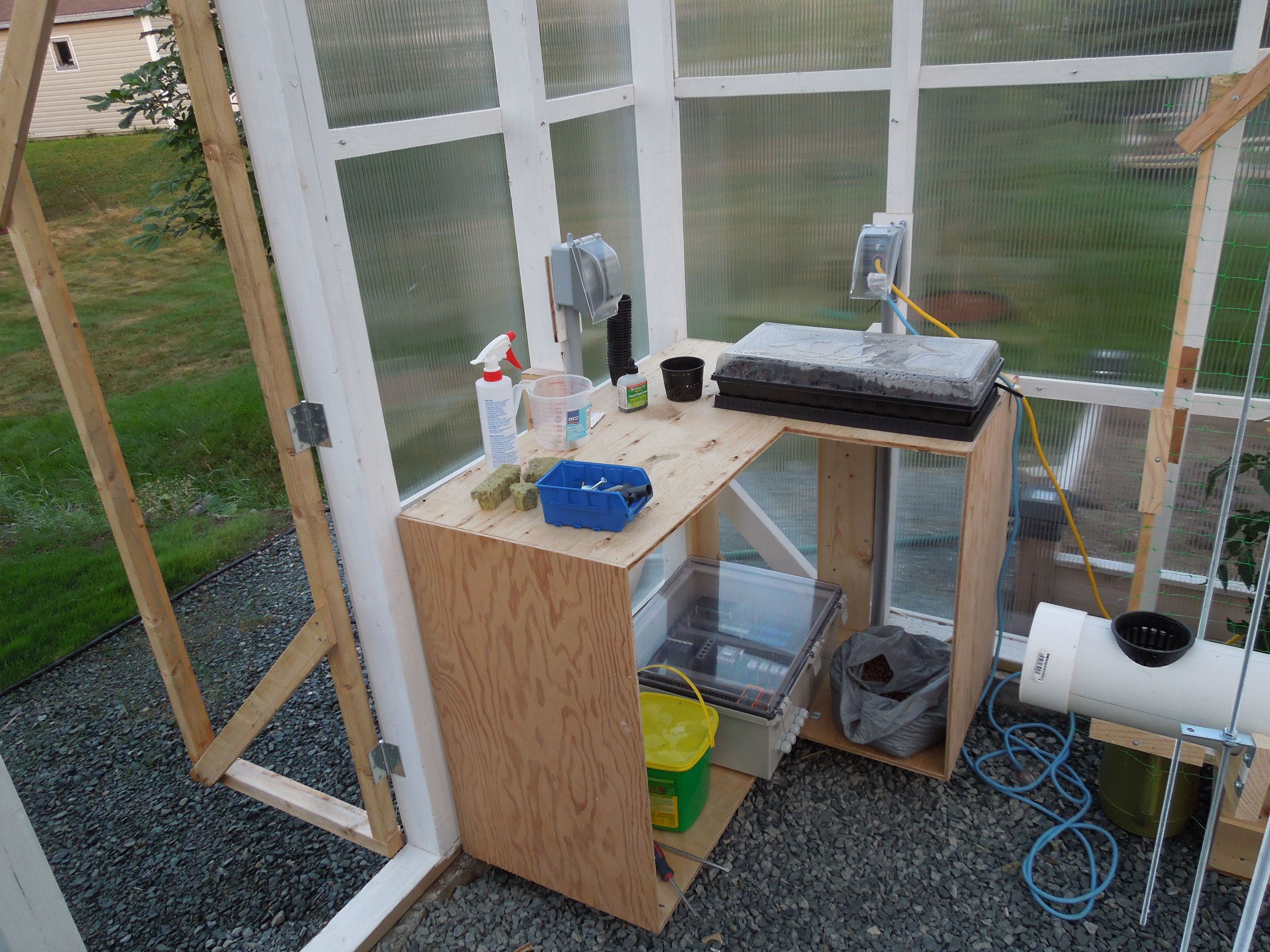 The Hydroponic, Automated, Networking, Climate Controlled Greenhouse Project Update (July 22 ...