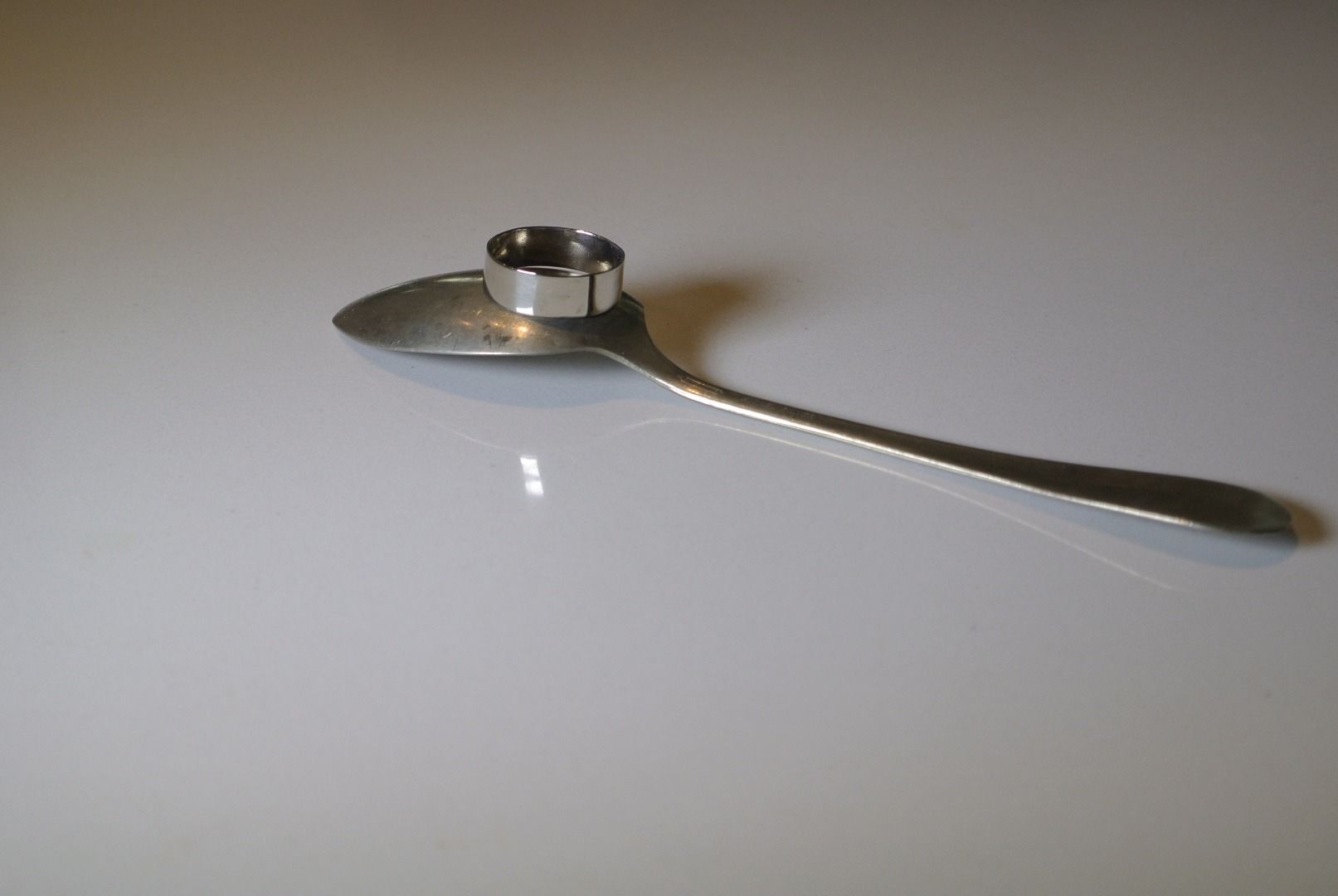 How to Make a Ring From a Silver Spoon : 6 Steps (with Pictures ...